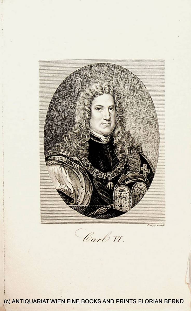 Österreich, Karl VI. Kaiser (HRR) (1685-1740): (1825) Art / Print ...