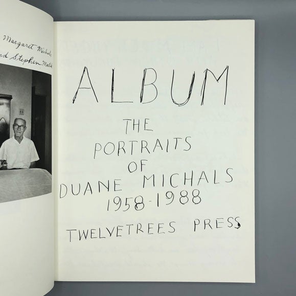 Album: The Portraits of Duane Michals 1958-1988 by Michals, Duane: Fine ...