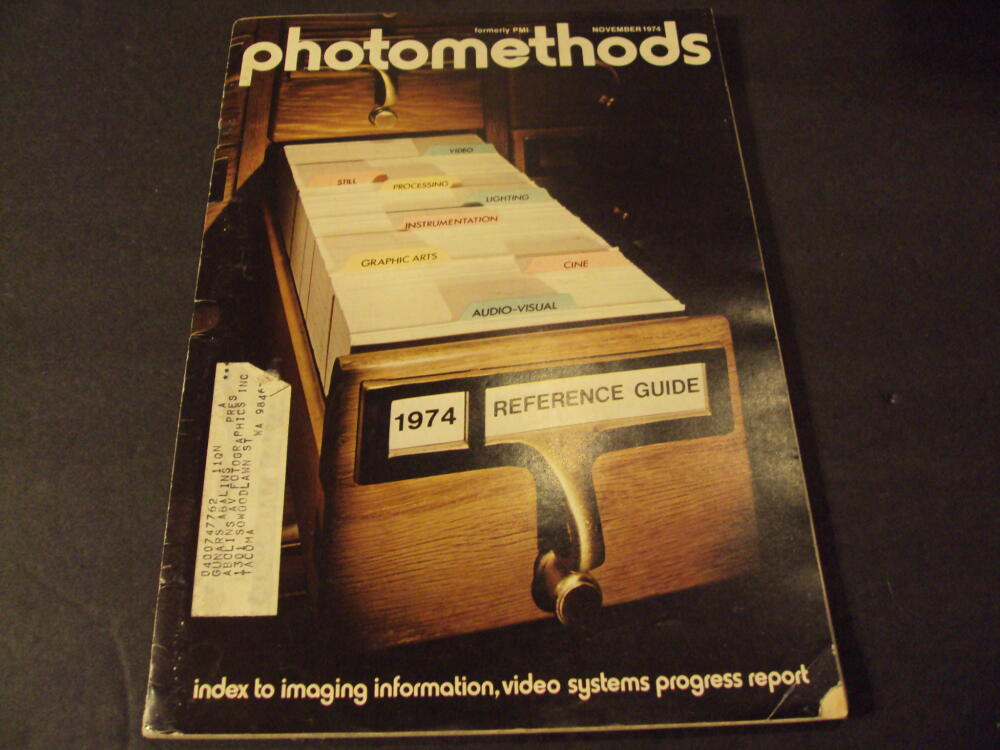 Photomethods Nov 1974 Index to Imaging Information: (1974) Magazine ...