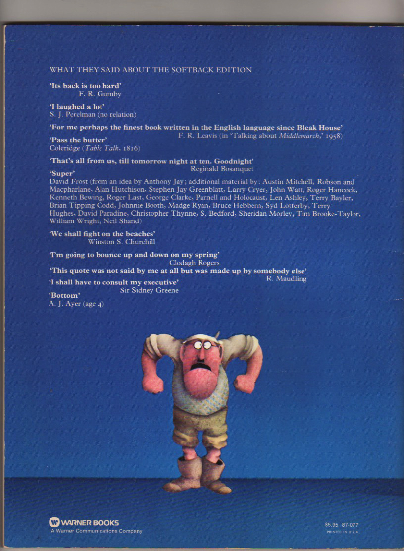 MONTY PYTHON'S BIG RED BOOK by Monty Python: (1975) | COLLECTIBLE BOOK ...