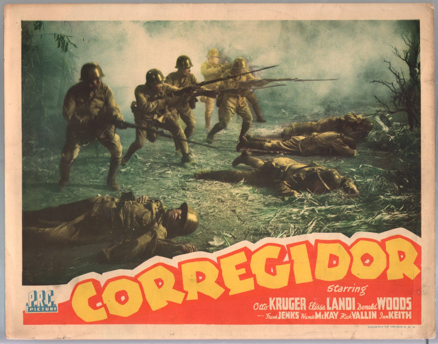 Corregidor Lobby Card 1943-battle scene: (1943) Photograph | DTA ...