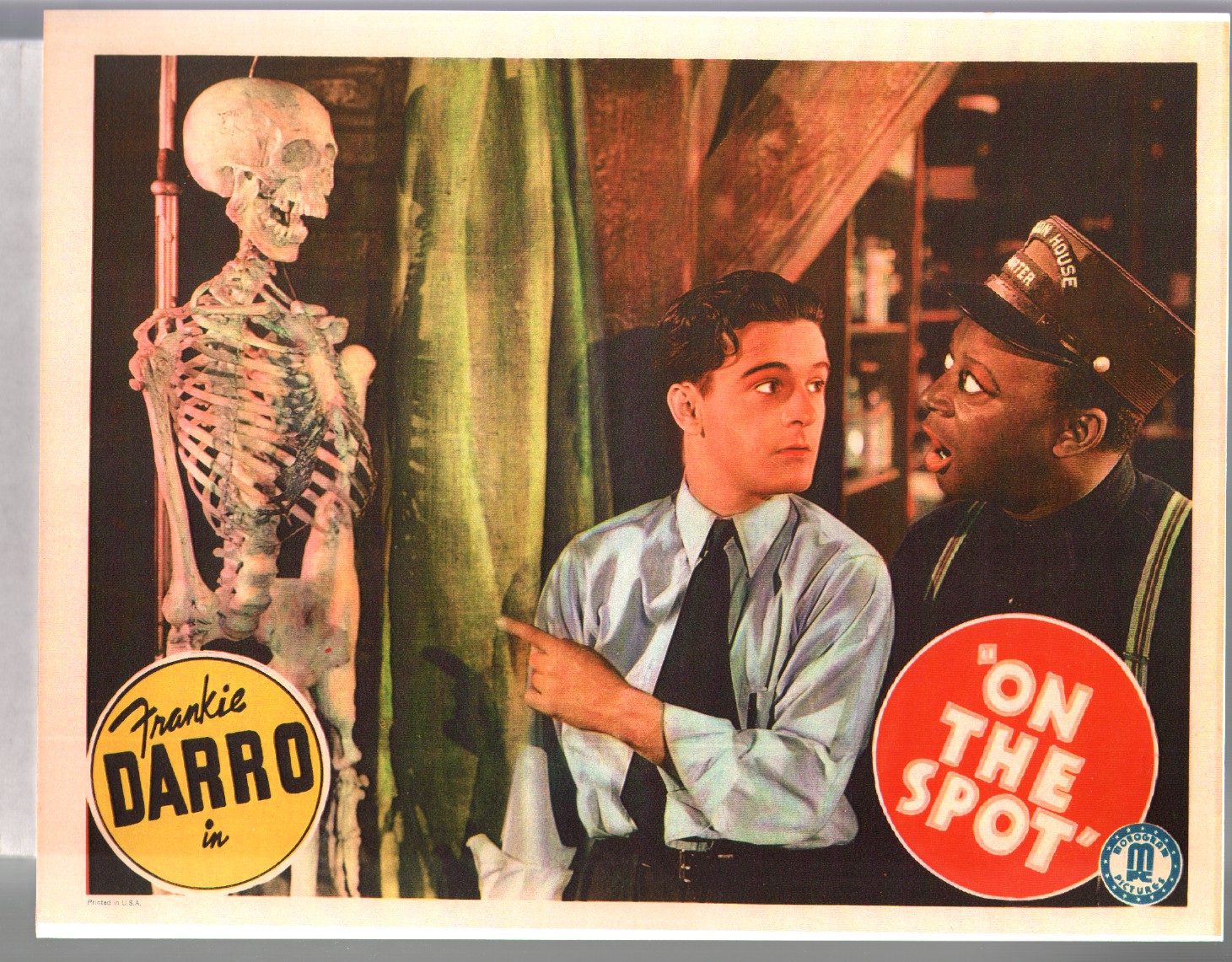 On The Spot-Reproduction-Lobby Card-1940-Frankie Darro-Mary Kornman ...