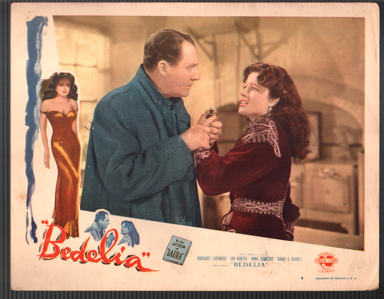 Bedelia-Lobby Card-1946-Ian Hunter-Margaret Lockwood: (1946) Photograph | DTA Collectibles