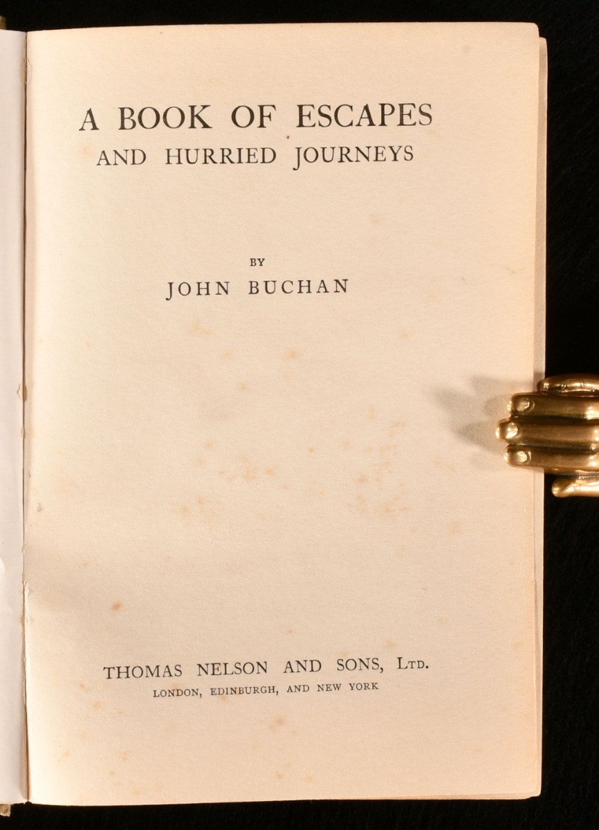 Three Non-Fiction Works by John Buchan by John Buchan: Very Good Indeed ...