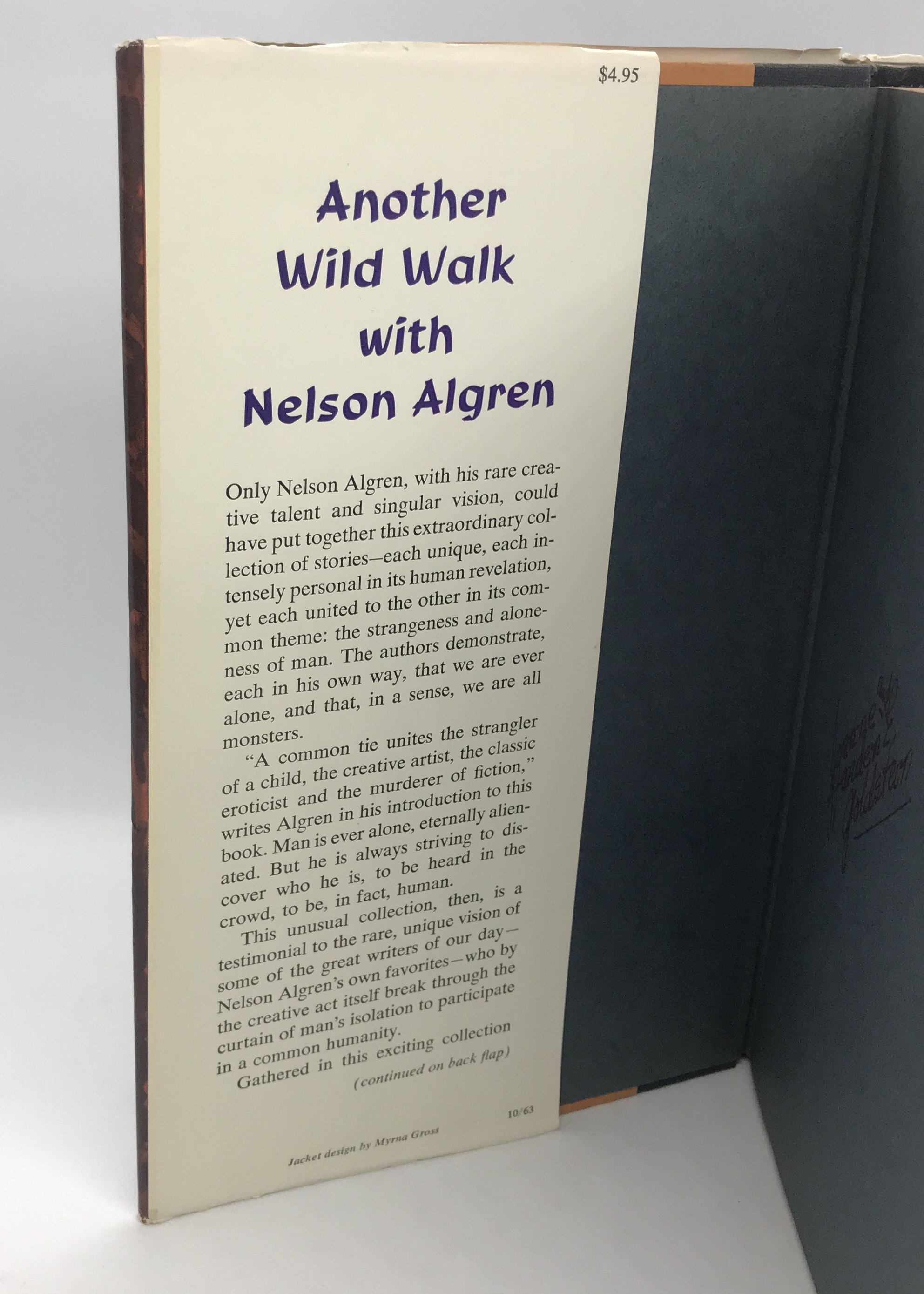 Nelson Algren's Own Book of Lonesome Monsters (First Edition) by Nelson ...