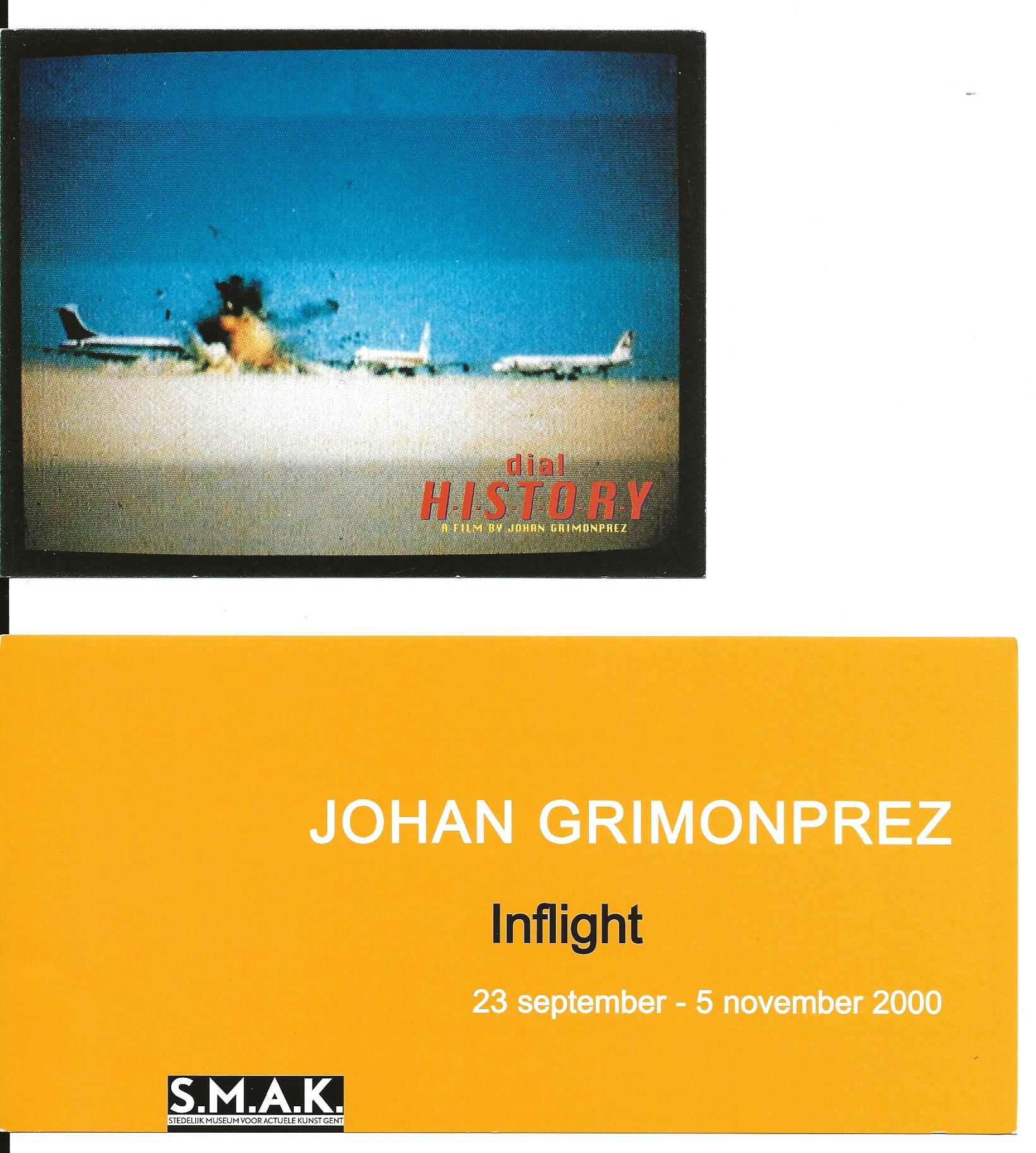 Johan Grimonprez - 8 invitations by Grimonprez, Johan: Fine No Binding ...