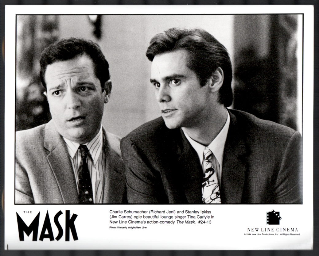 Mask-Jim Carrey-Richard Jeni-8x10-B&W-Still: Photograph | DTA Collectibles