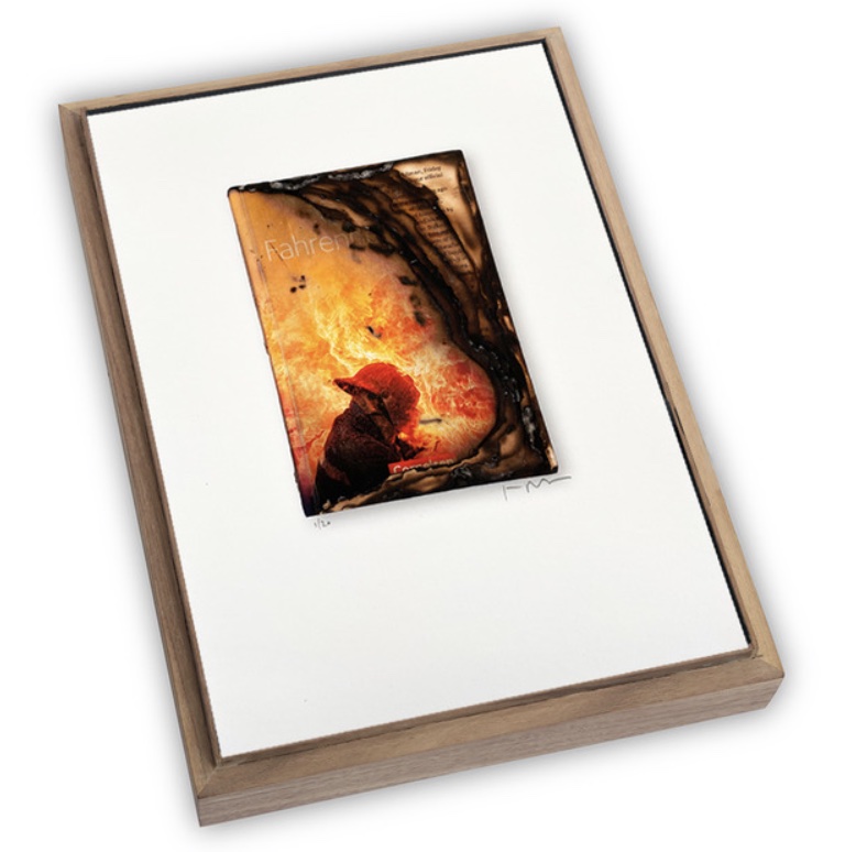 Fahrenheit 451 [Artist Book] by Bradbury, Ray; Fontcuberta, Joan ...