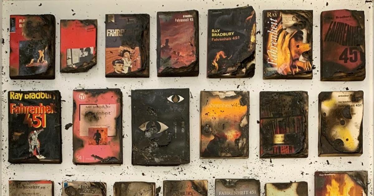 Fahrenheit 451 [Artist Book] by Bradbury, Ray; Fontcuberta, Joan ...