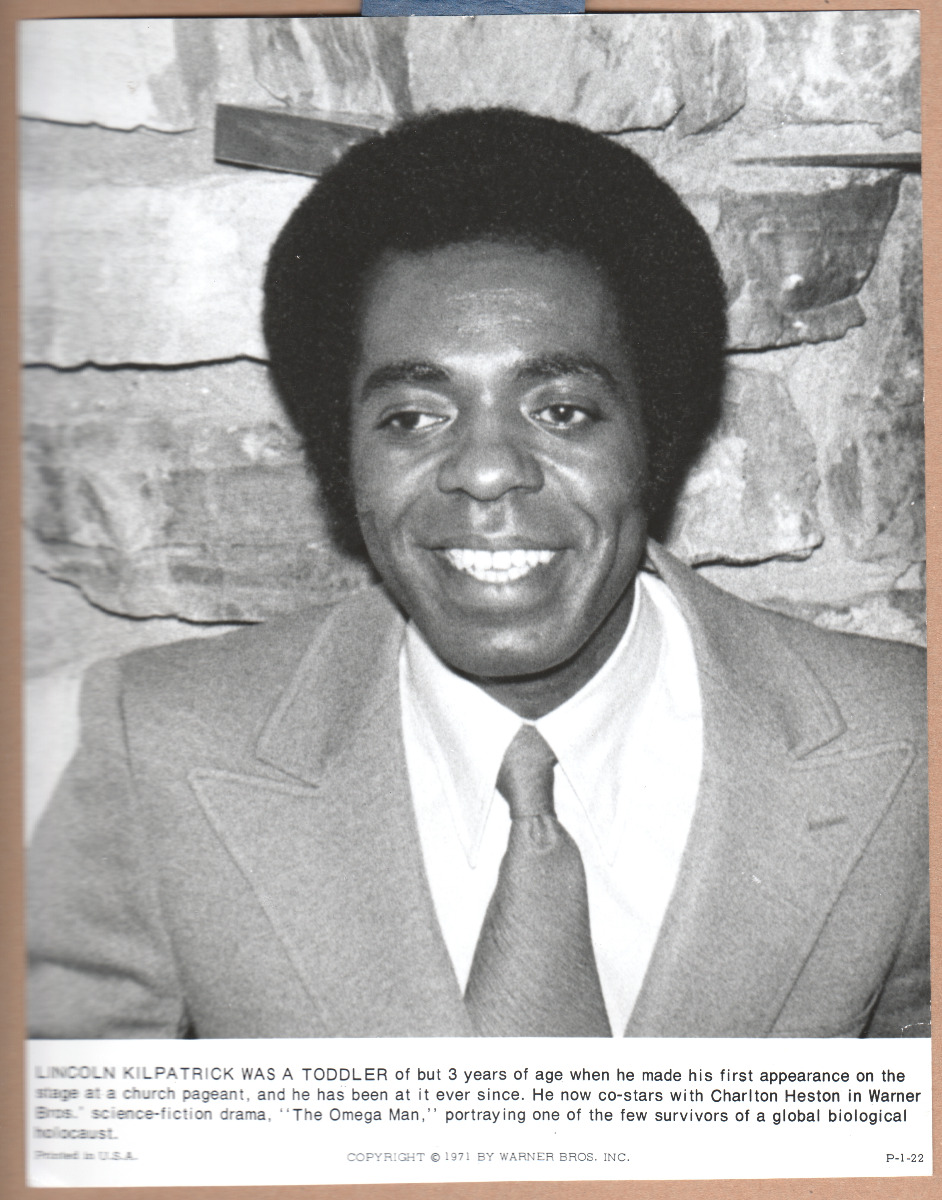 Omega Man-1971-8 X 10-B&W-Still-Lincoln Kilpatrick: (1971) Photograph ...