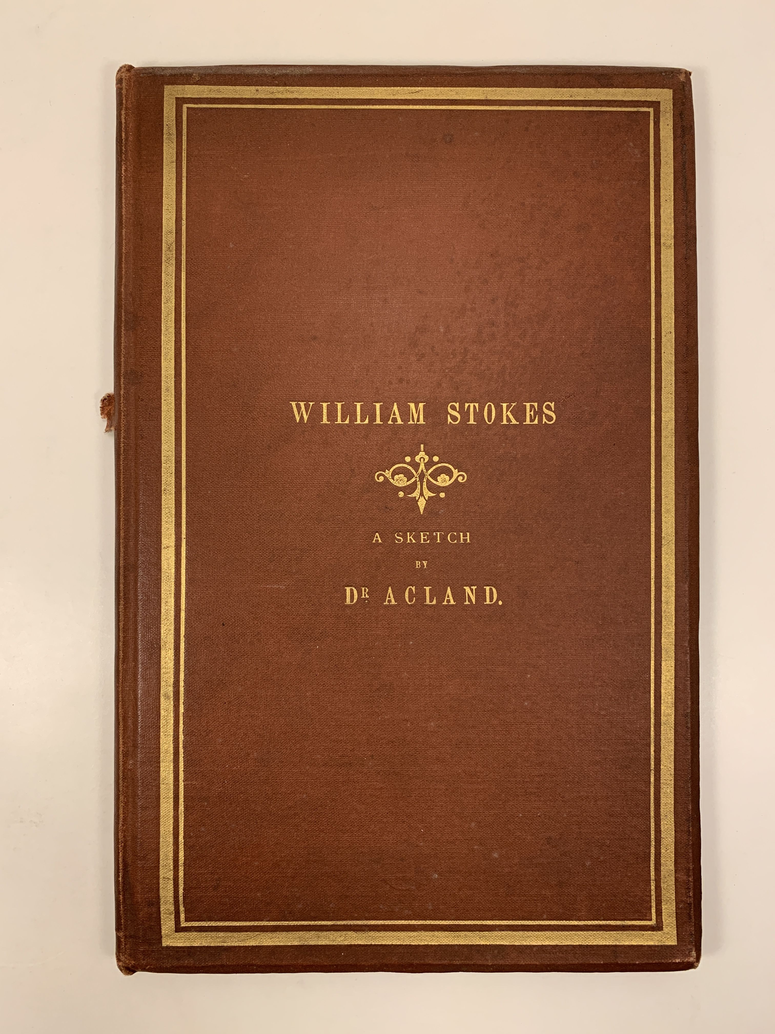 William Stokes a Sketch Drawn for The New Sydenham Society by Acland ...