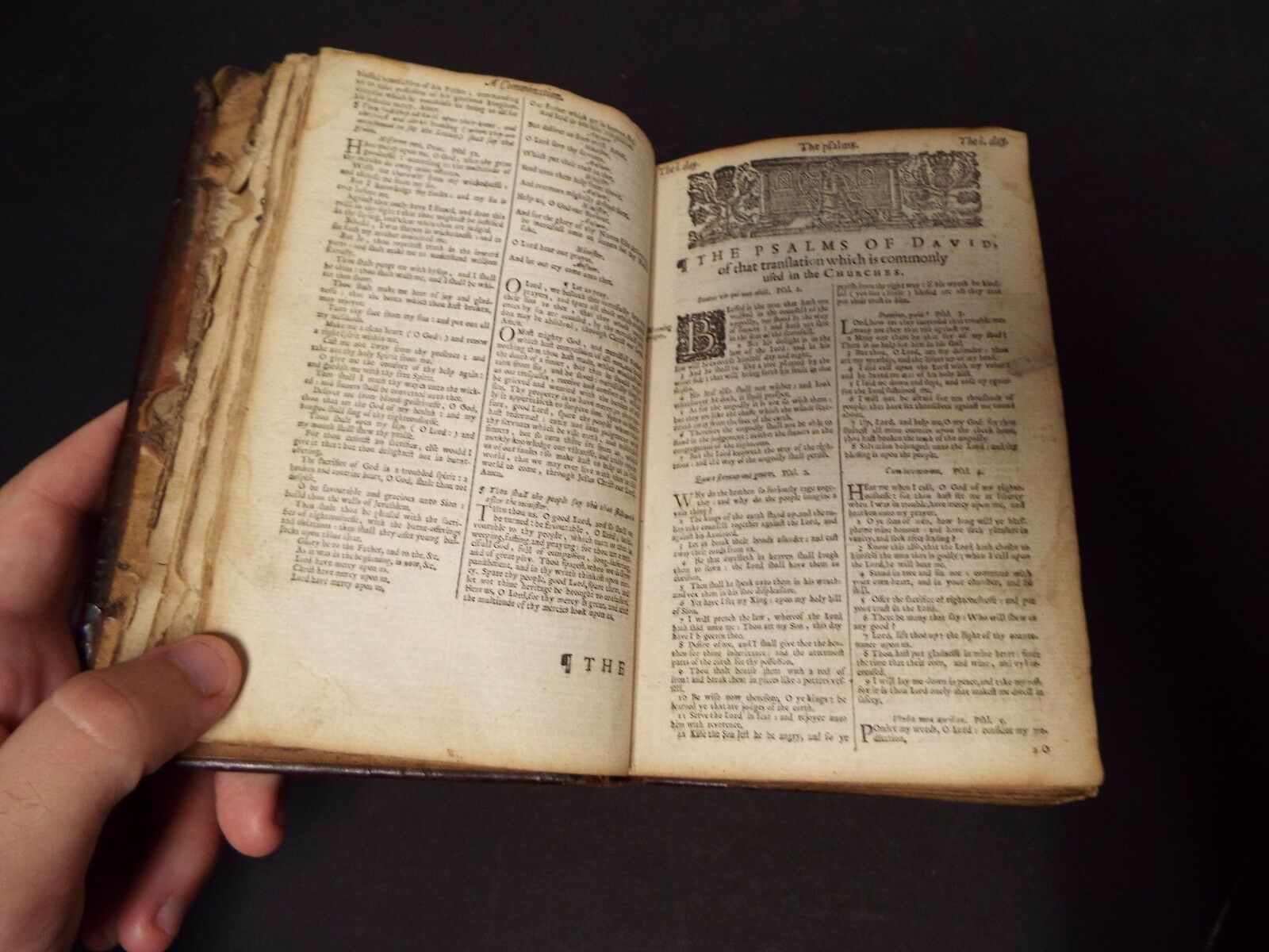 1640 Octavo Bible KJV (Misprint) printed by Robert Barker, London: Good ...