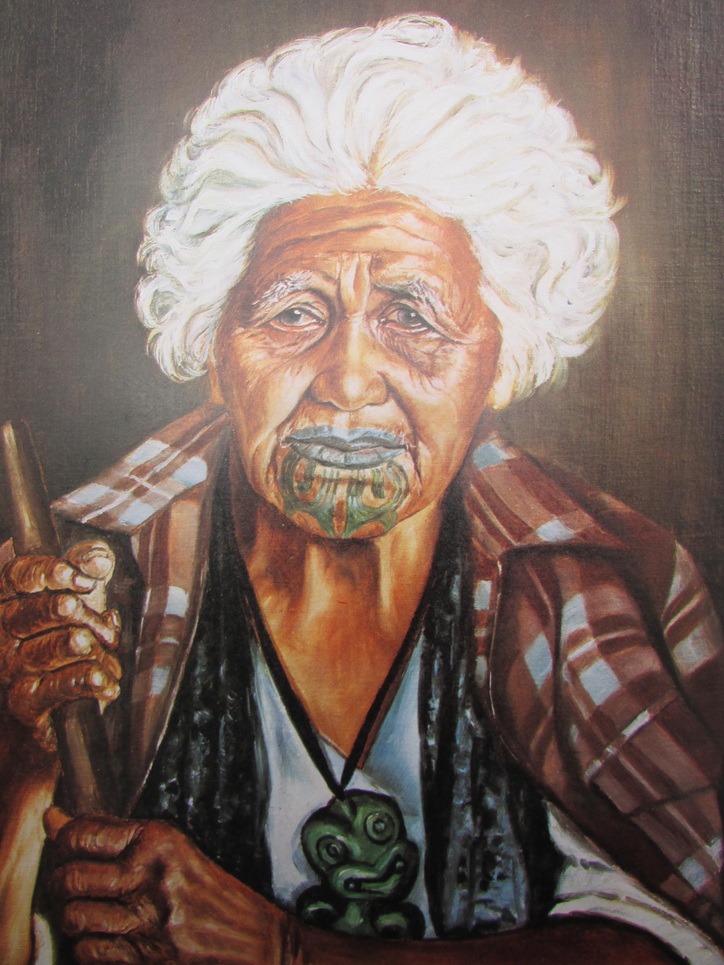 The Blue Privilege. The Last Tattooed Maori Women - Te Kuia Moko. by ...