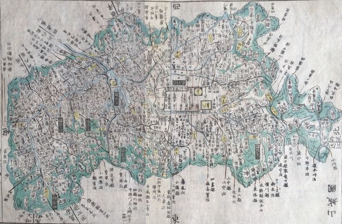 Map of Iga (???, Iga no kuni), taken from Kokugun Zenzu / Atlas of ...