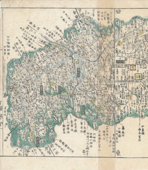 Map of Iga (???, Iga no kuni), taken from Kokugun Zenzu / Atlas of ...