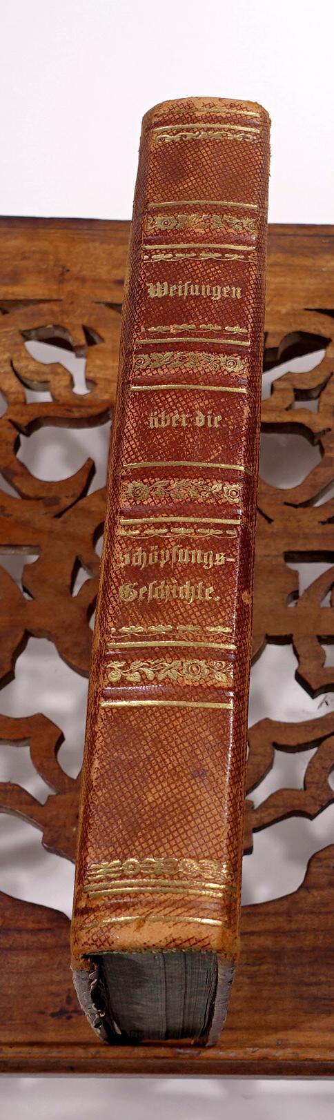 Weisungen über die mosaische Schöpfungsgeschichte von einer Seherin ...