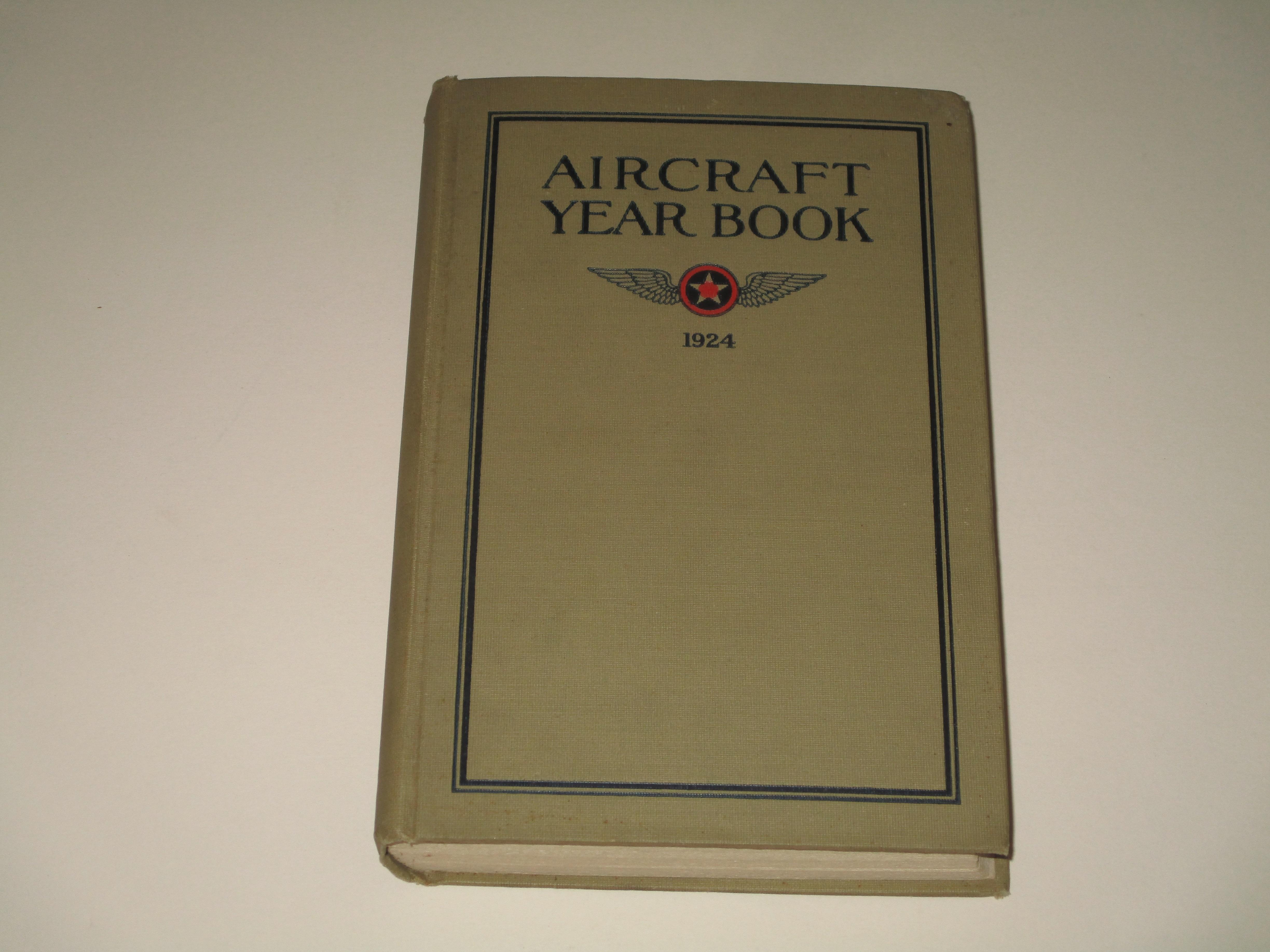 1924 Aircraft Year Book: Good Hardcover (1924) | rareviewbooks