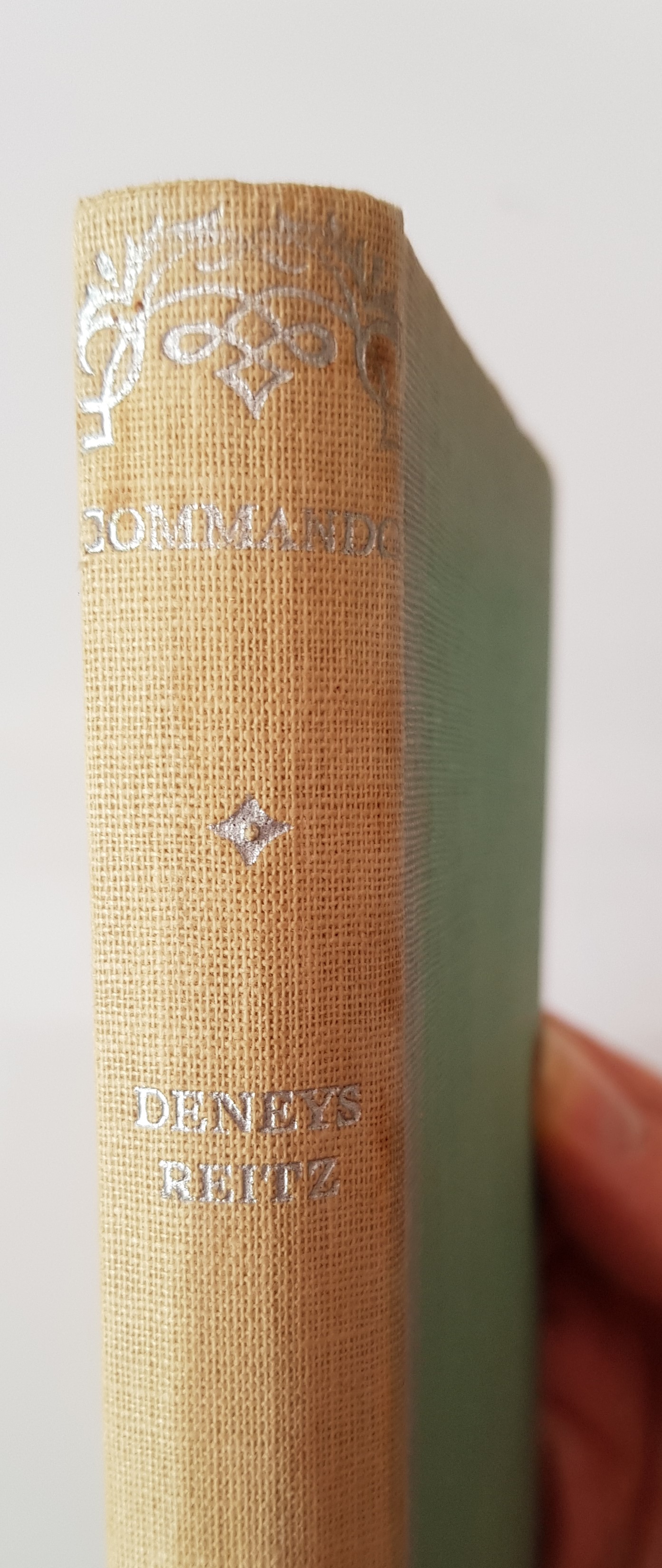 Commando by Deneys Reitz: Used - Very Good (1942) | Berkshire Rare Books