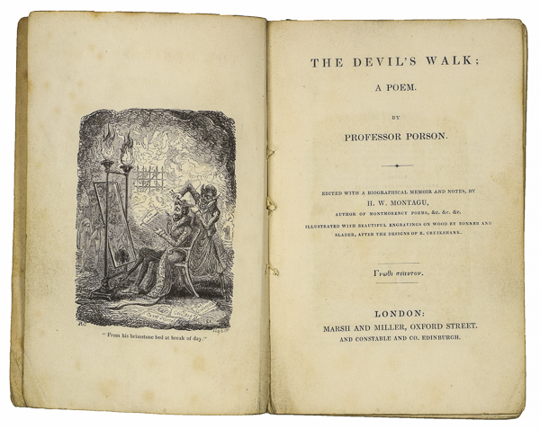 The Devil's Walk; a poem. By Professor Porson. Edited with a ...