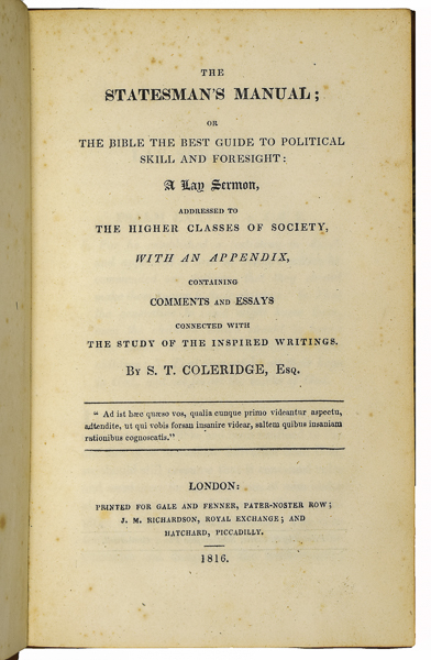 The Statesman's Manual; or The Bible the best guide to political skill ...