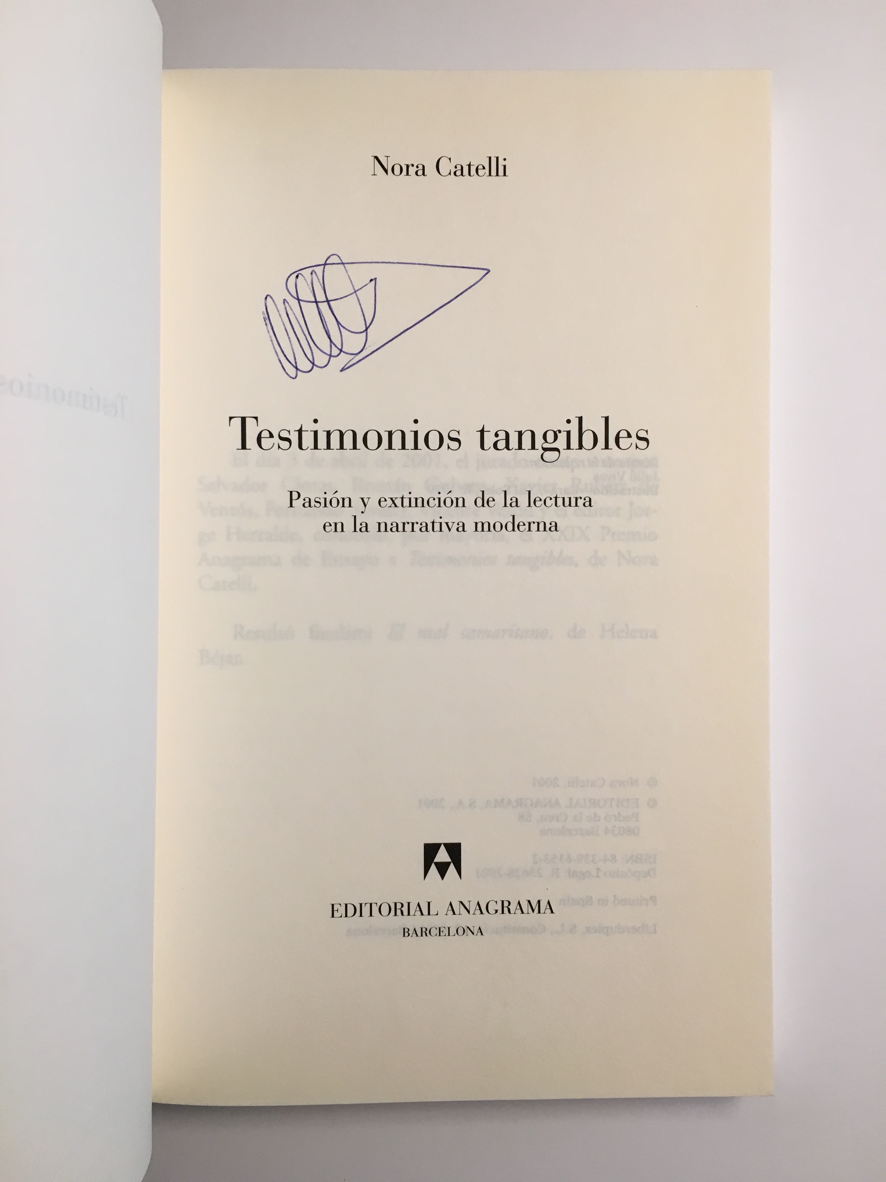 Testimonios tangibles. Pasión y extinción de la lectura de la narrativa ...