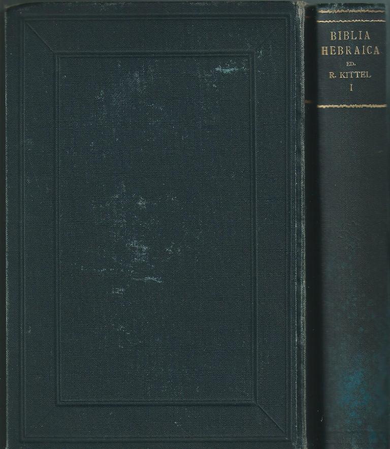 biblia hebraica von rudolf kittel - ZVAB