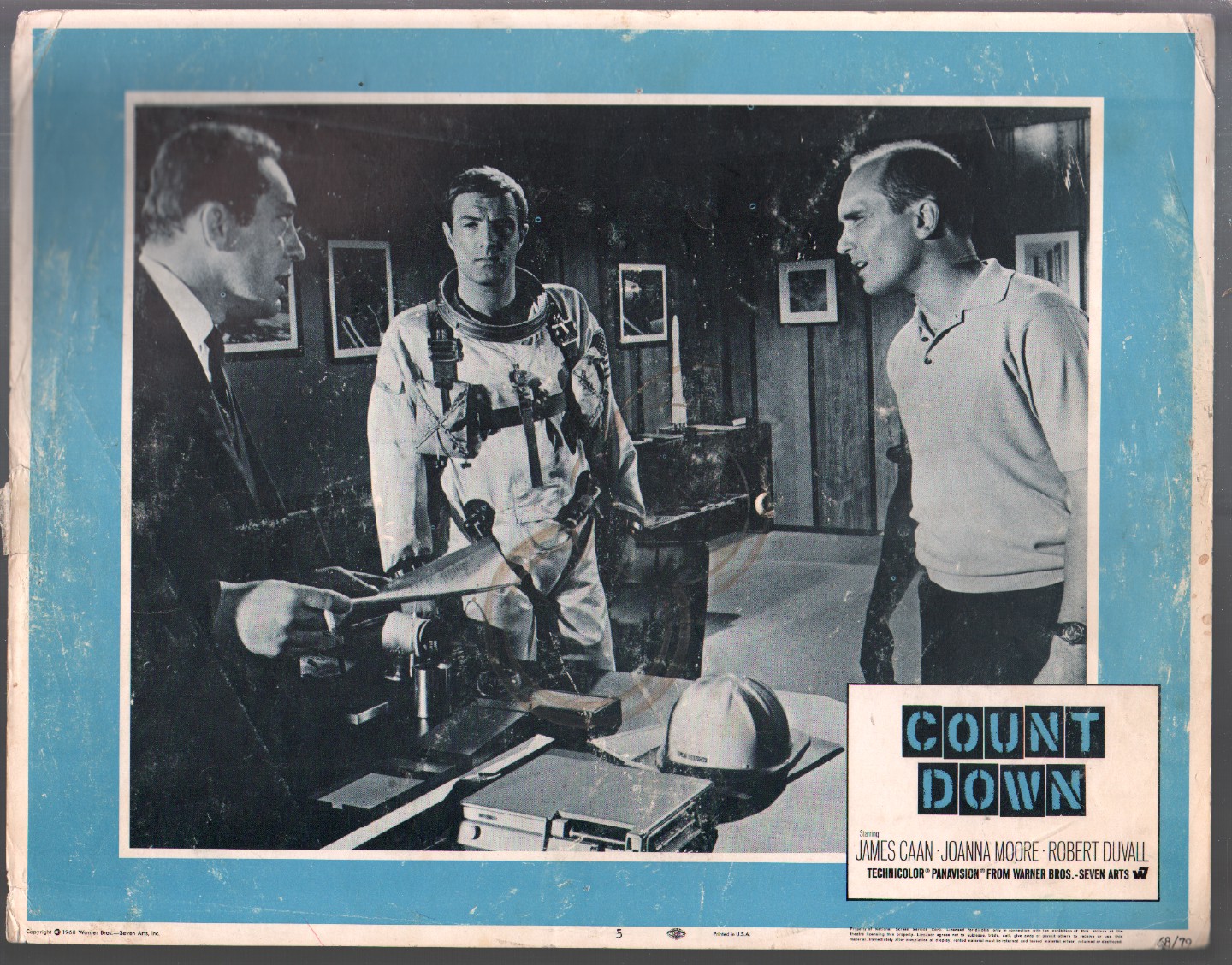 Count Down Lobby Card Lobby Card #5 1968-James Caan-Robert Duval: (1968 ...