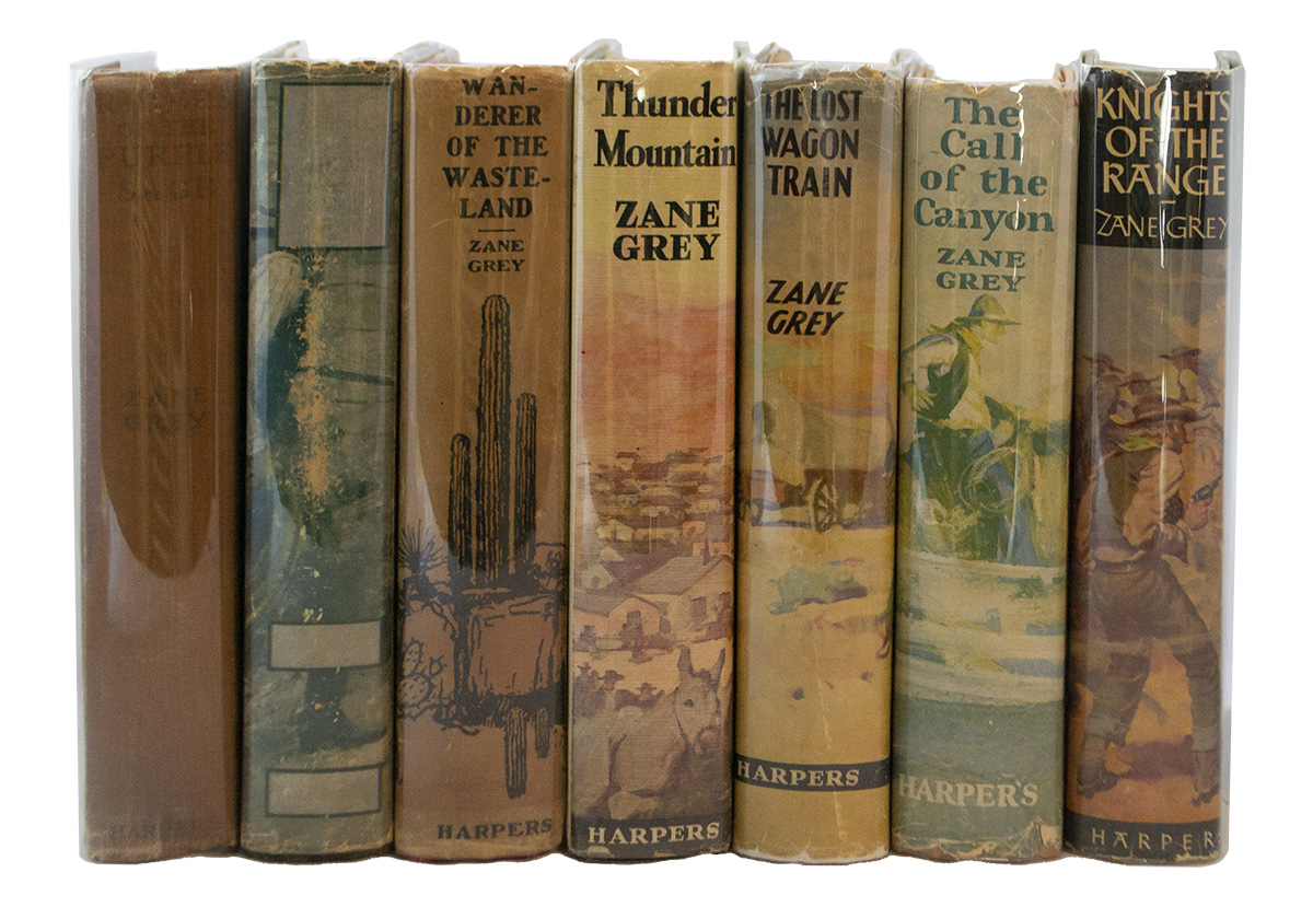 Collection of 7 First Editions by GREY, Zane: (1912) | Heritage Book ...