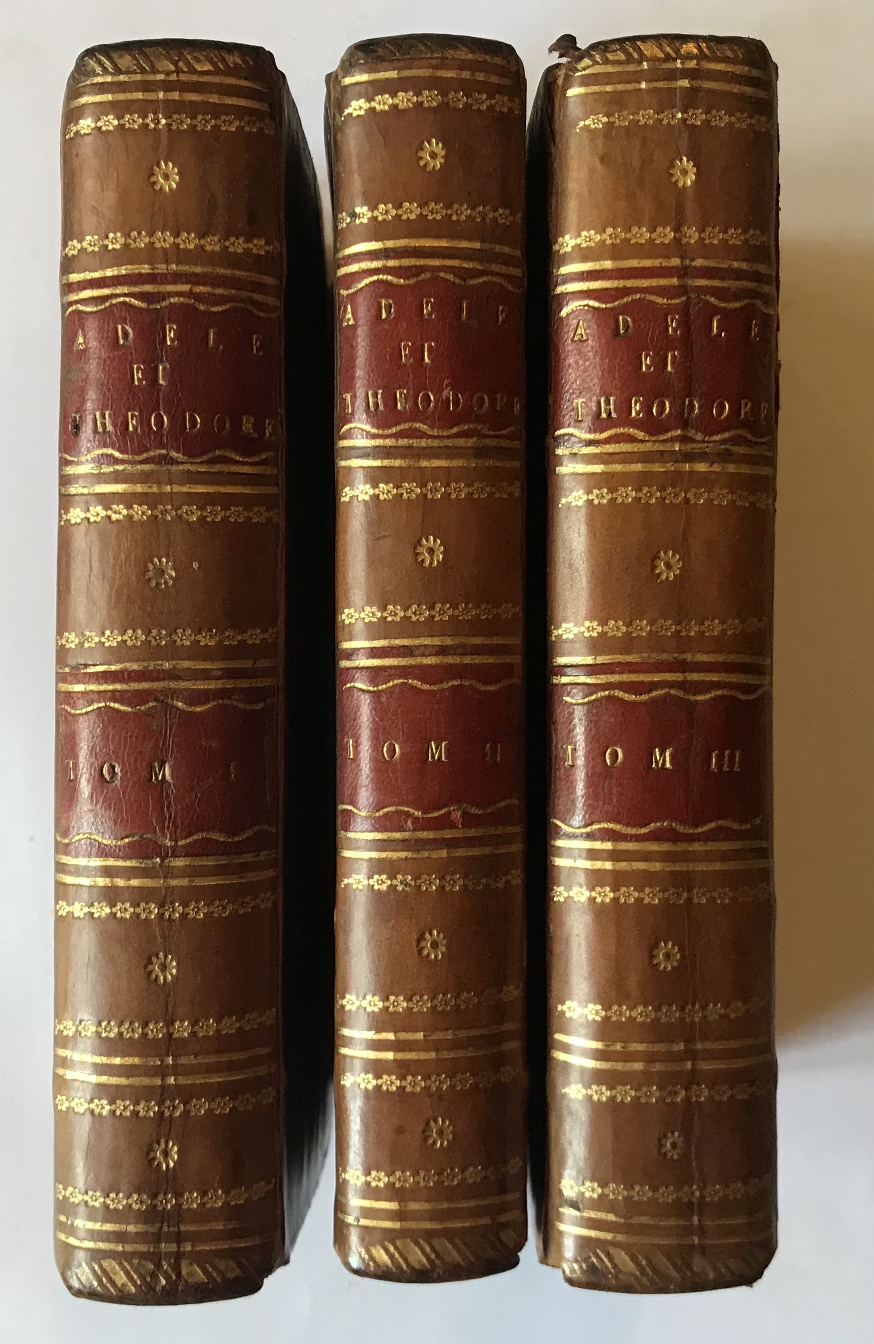 Adele et Theodore ou lettres sur l Education. by Madame de Genlis: Good ...