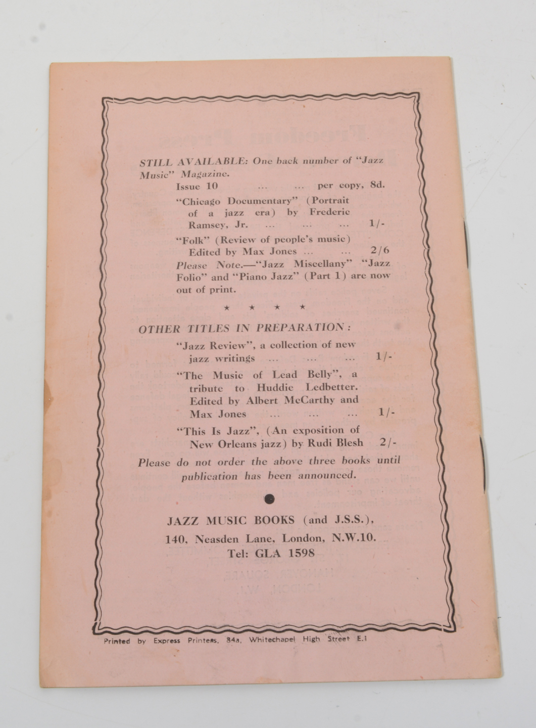 Piano Jazz number 2: Good Wrappers as published (1945) 1st Edition ...