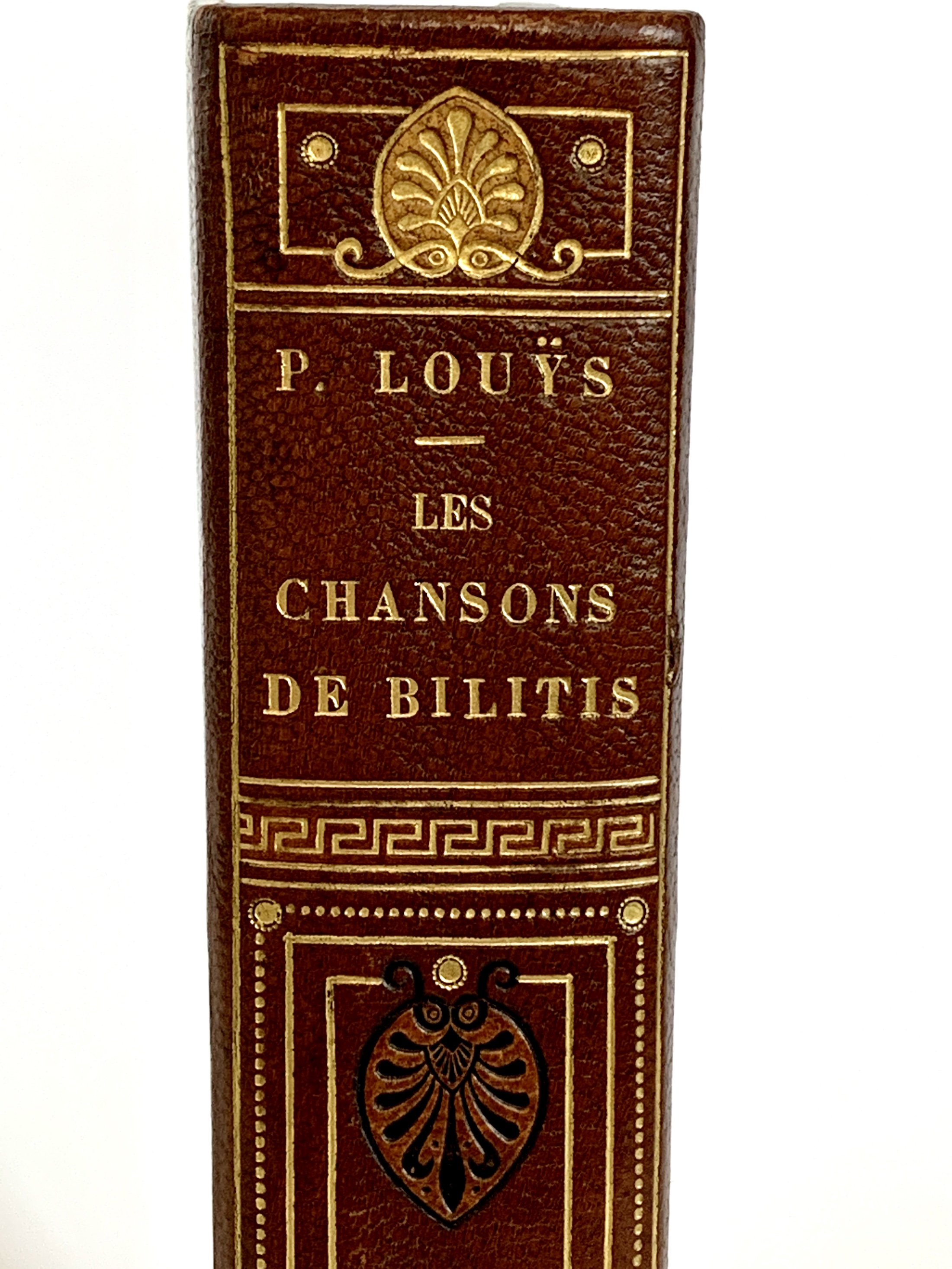 Les chansons de Bilitis by Pierre LOU S: Couverture rigide (1898 ...
