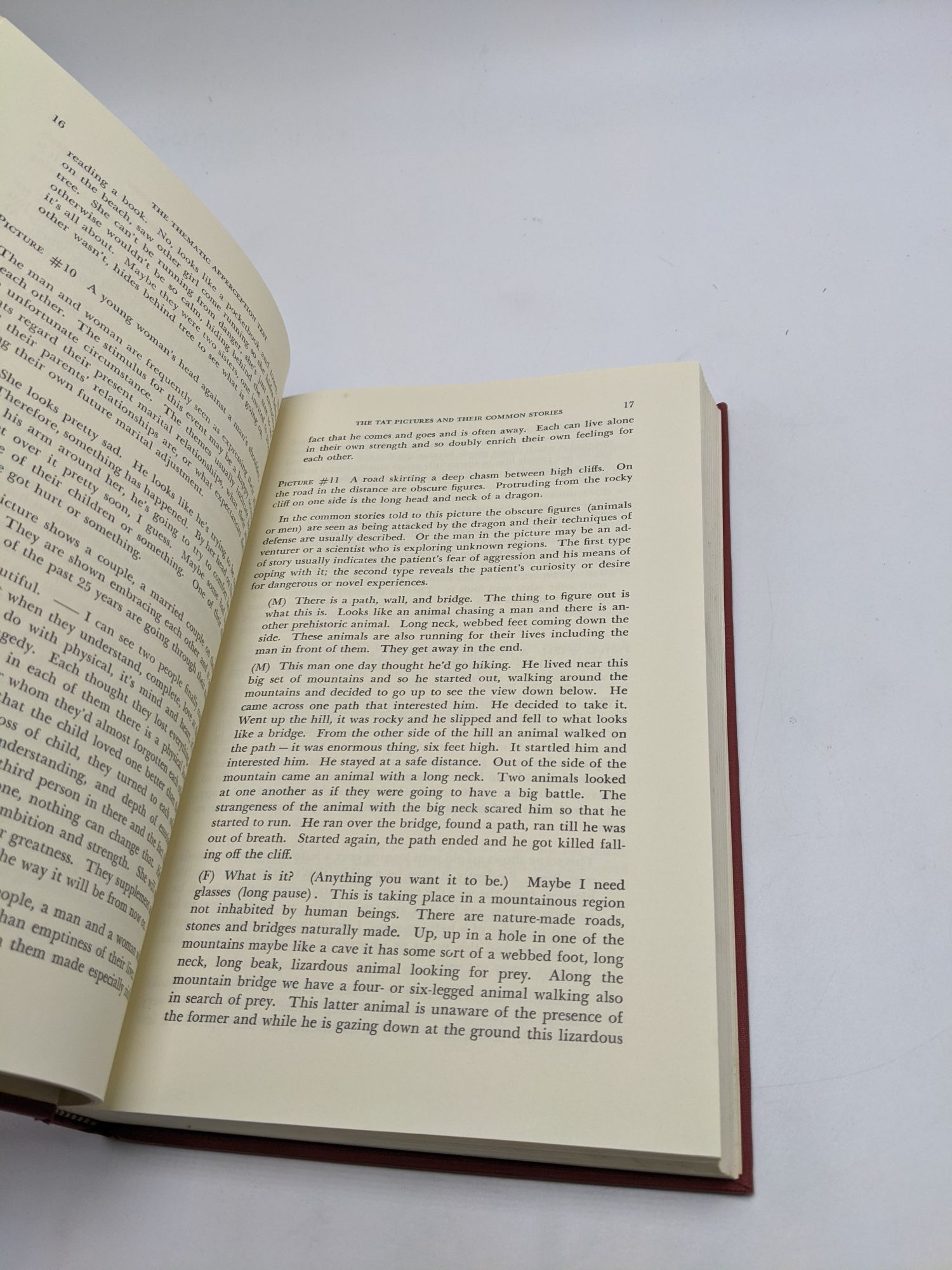 The Thematic Apperception Test: An Introductory Manual for its Clinical ...