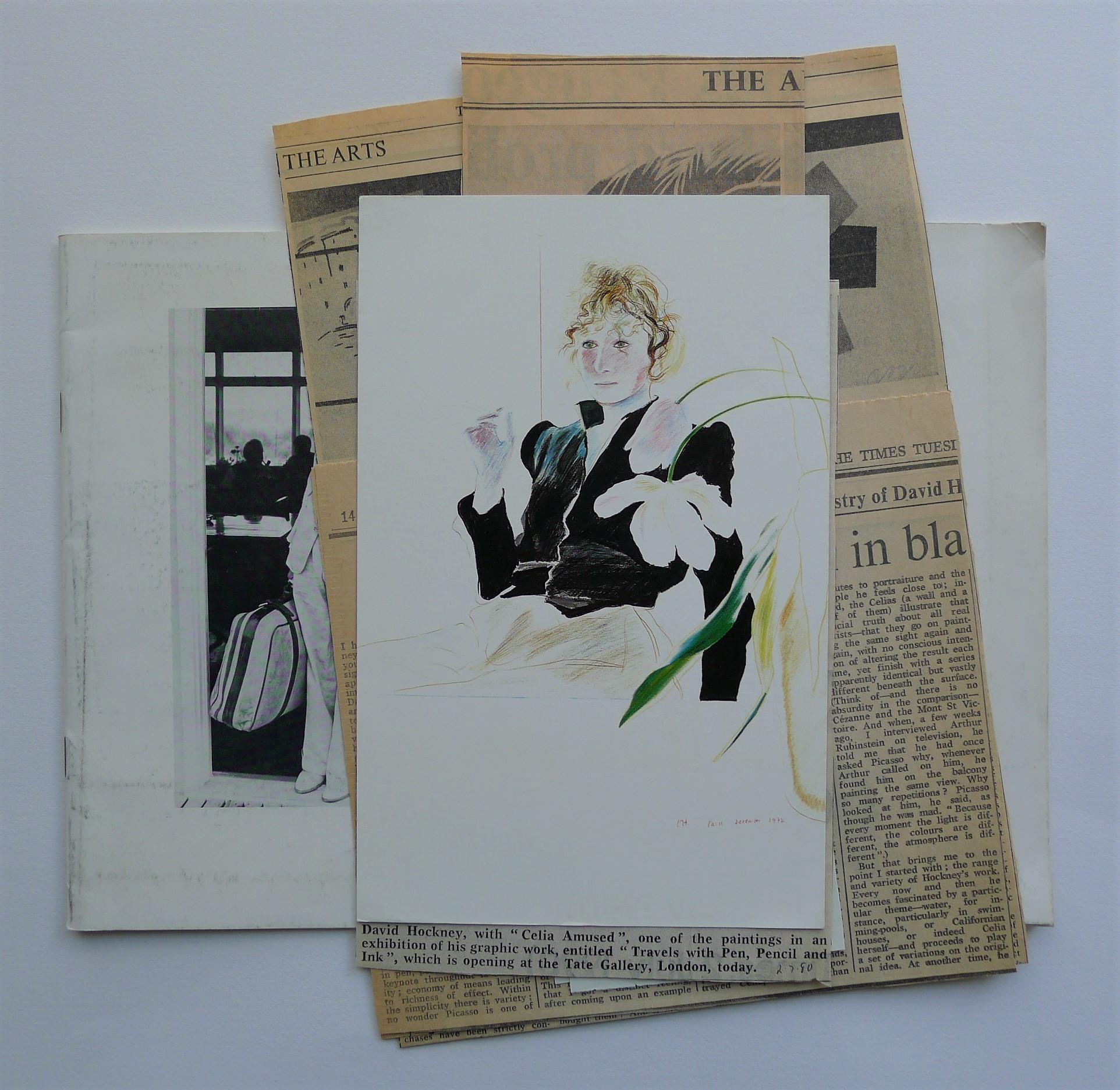 David Hockney. Travels with pen, pencil and ink. Tate Gallery, London 2 ...