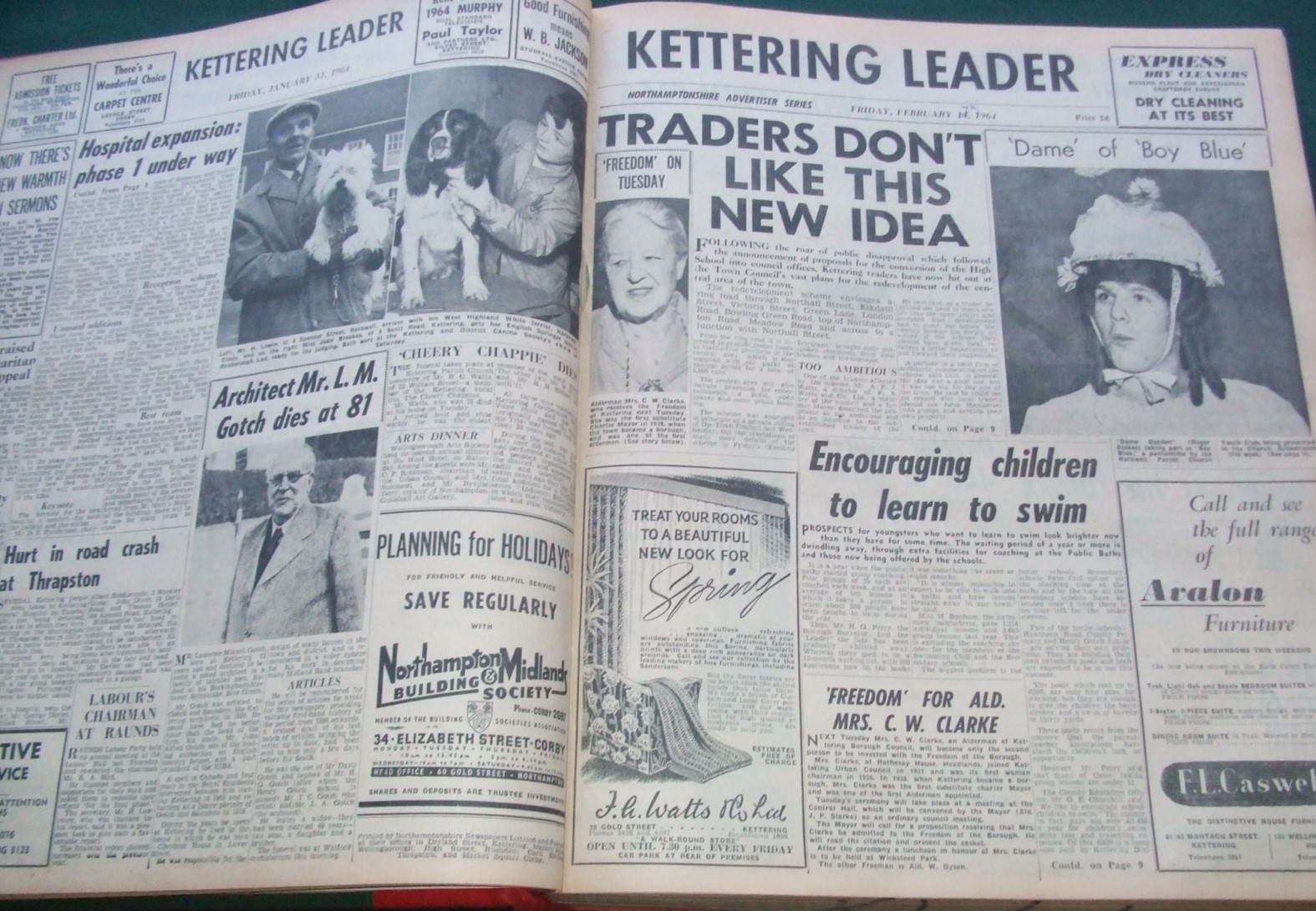 Newspapers. Kettering Leader [1964. Full Year ] by Newspapers: Good ...