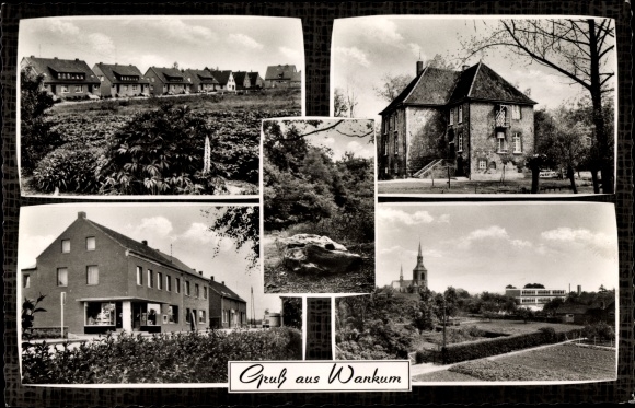 Ansichtskarte / Postkarte Wankum Wachtendonk am Niederrhein ...