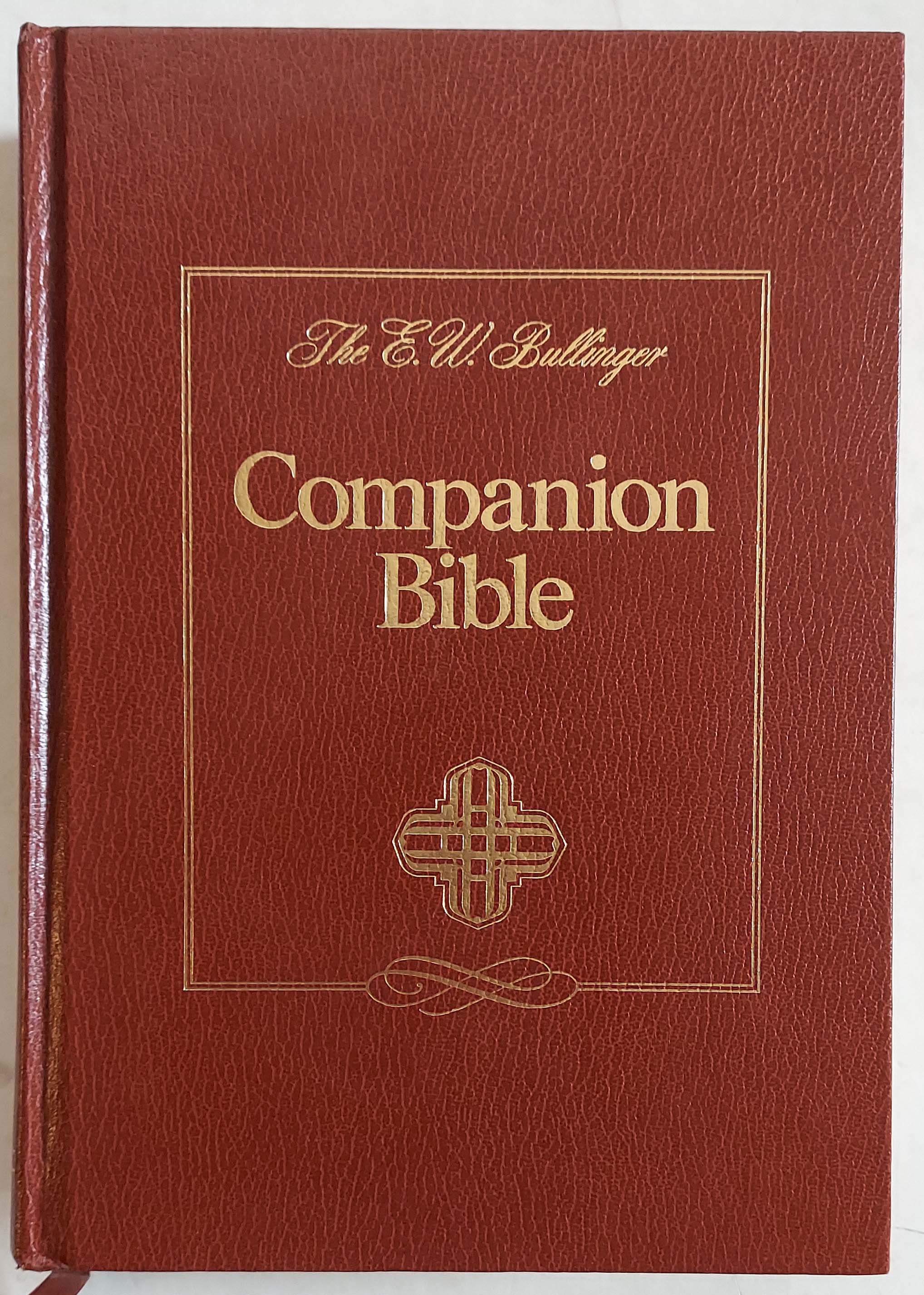 The E. W. Bullinger Companion Bible, King James Version: Very Good ...