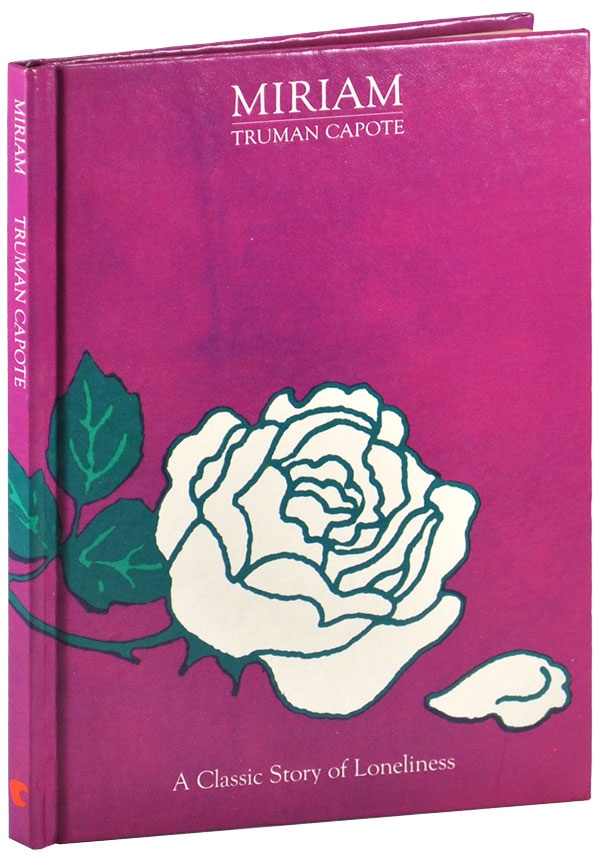 MIRIAM - SIGNED by Capote, Truman (story); Higashi, Sandra ...