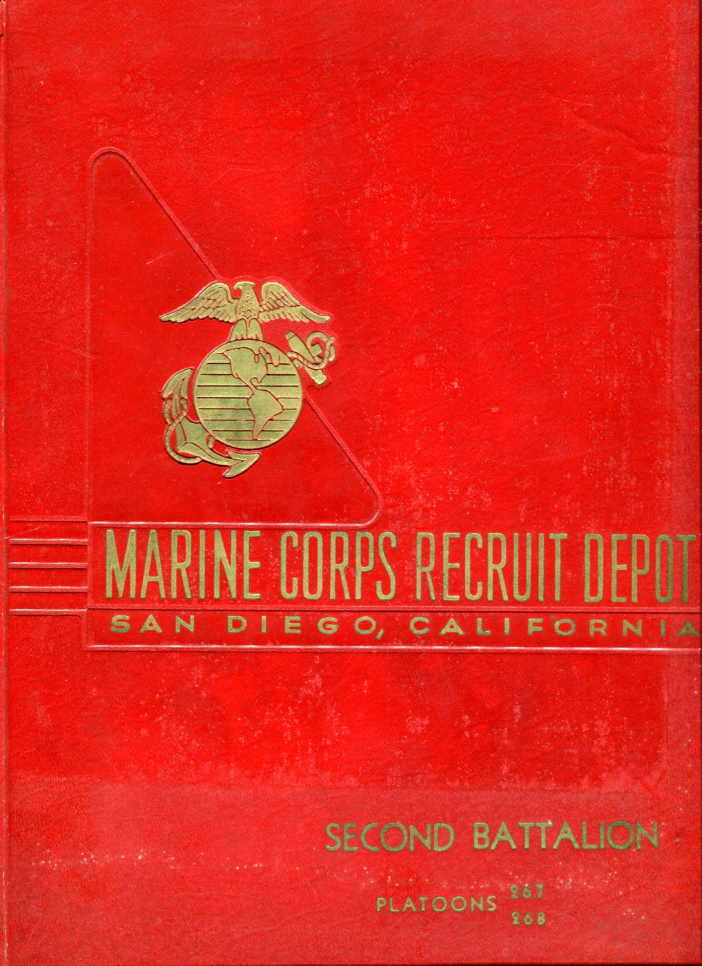 Marine Corps Recruit Depot, San Diego California, Second Battalion ...