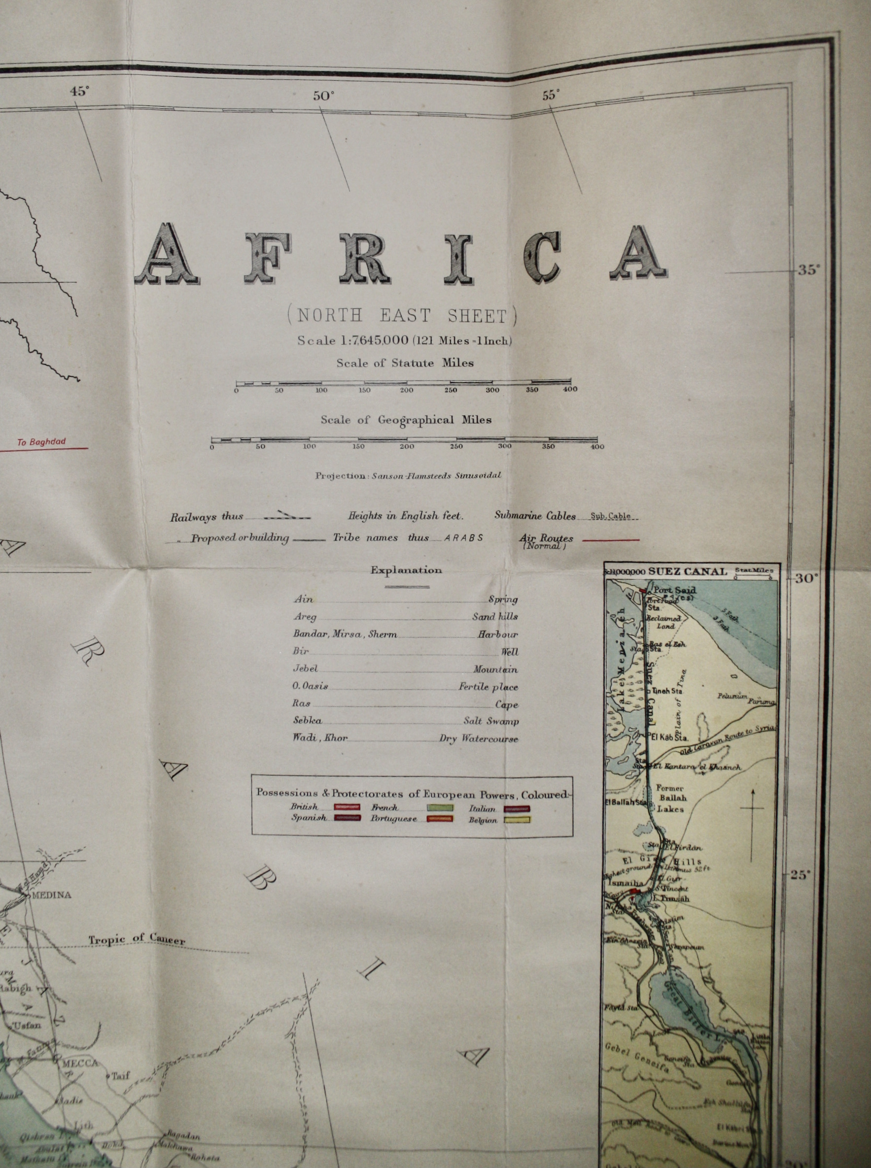 Philips' Authentic Imperial Maps for Tourists and Travellers - Africa ...