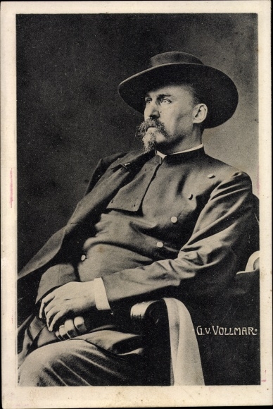 Ansichtskarte / Postkarte Politiker Georg von Vollmar, SPD, Portrait ...