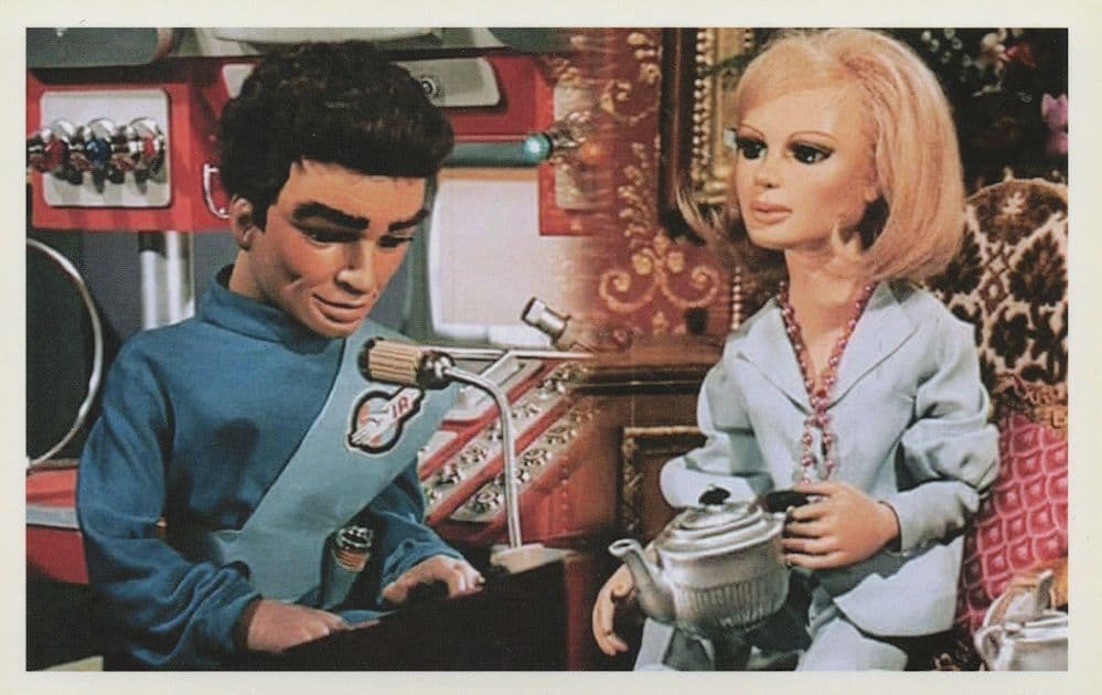 Thunderbirds Scott Tracy Lady Penelope First Episode 1 Postcard ...