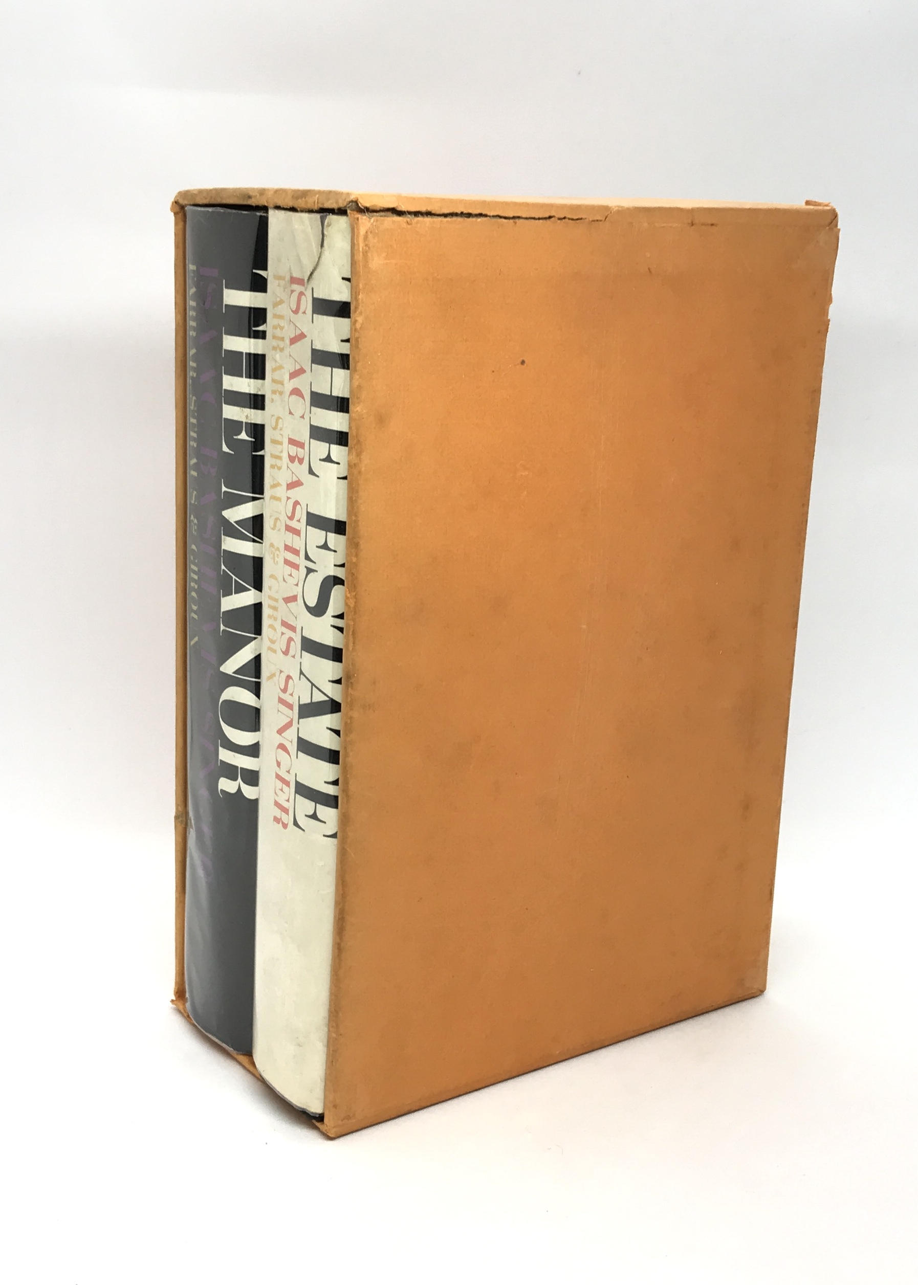 The Manor & The Estate (Boxed Set) by Isaac Bashevis Singer: Fine ...