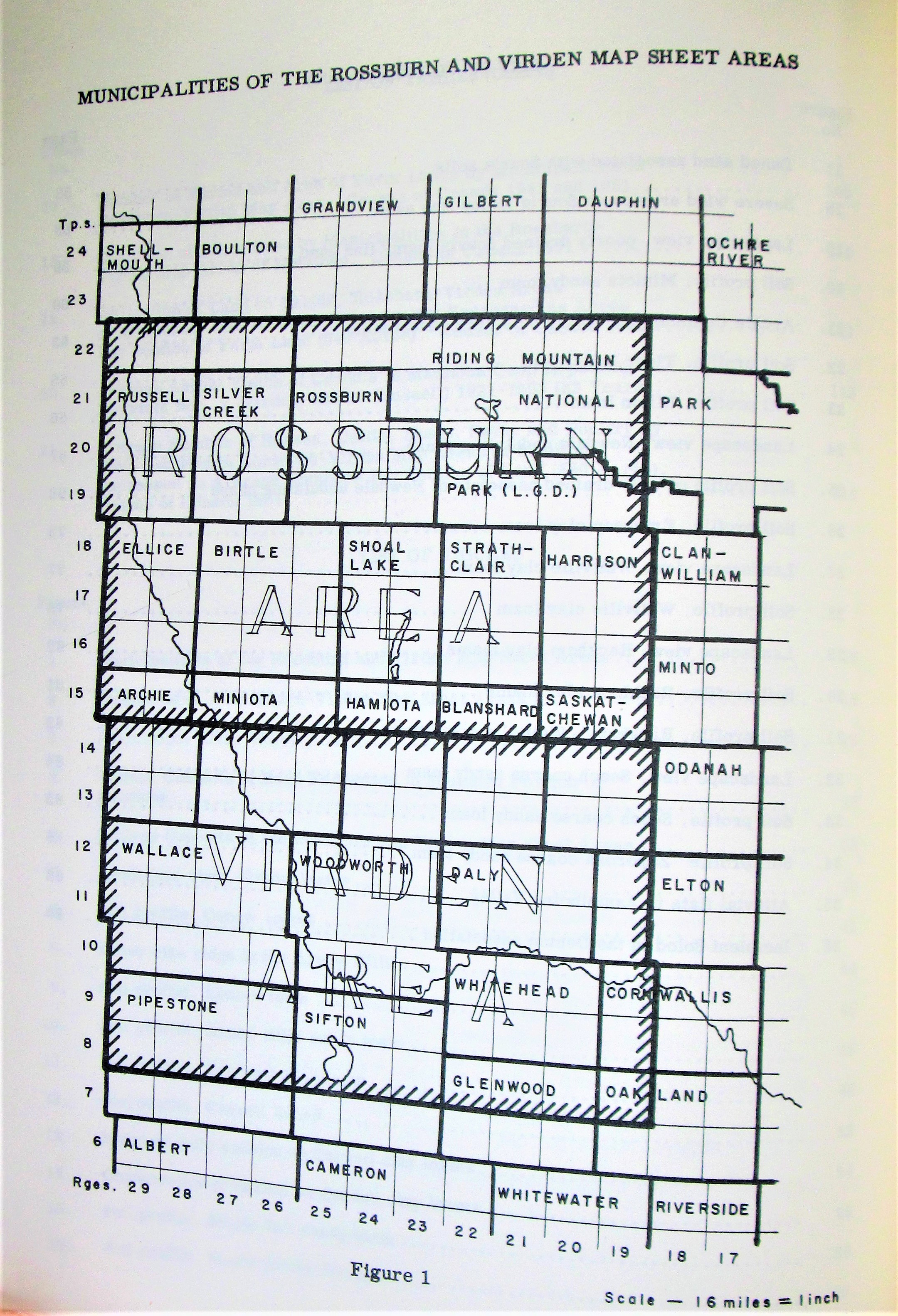 Report of Reconnaissancce Soil Survey of Rossburn and Virden Map Sheet ...
