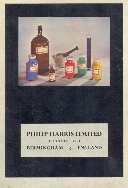 Two Catalogues: Laboratory Chemicals Stains Standard Solutions Etc ...