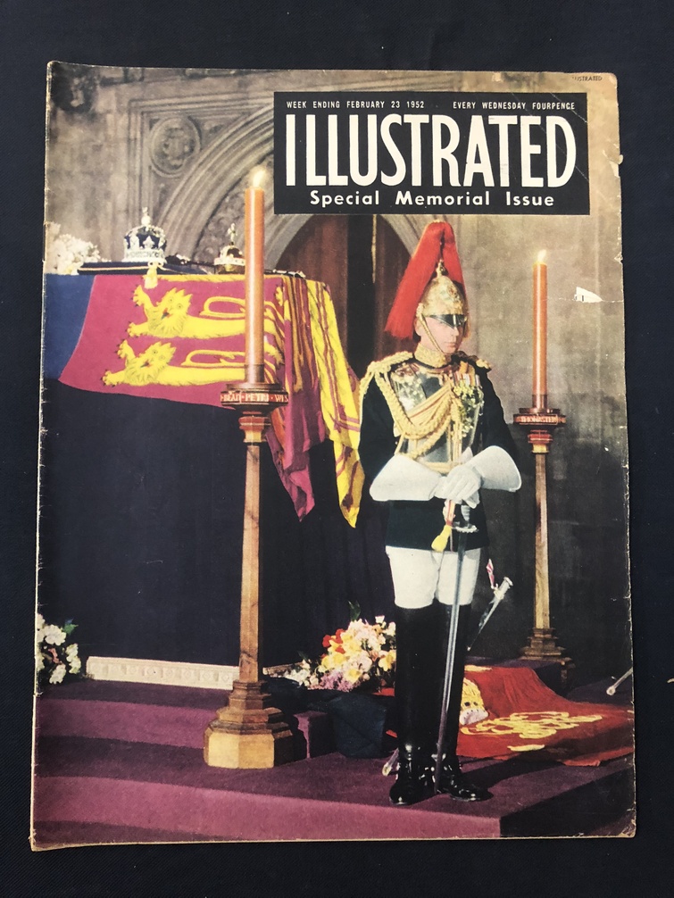 Illustrated Magazine February 23 1952-GEORGE VI MEMORIAL ISSUE-RARE- G ...