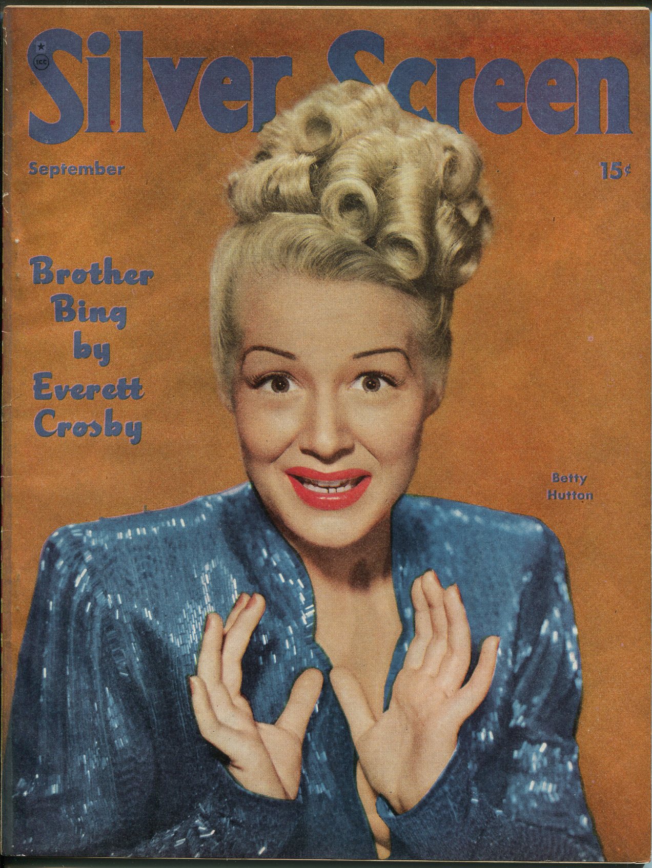 Silver Screen 9/1947-Liberty-Betty Hutton-Bing Crosby-Irene Dunne-FN ...