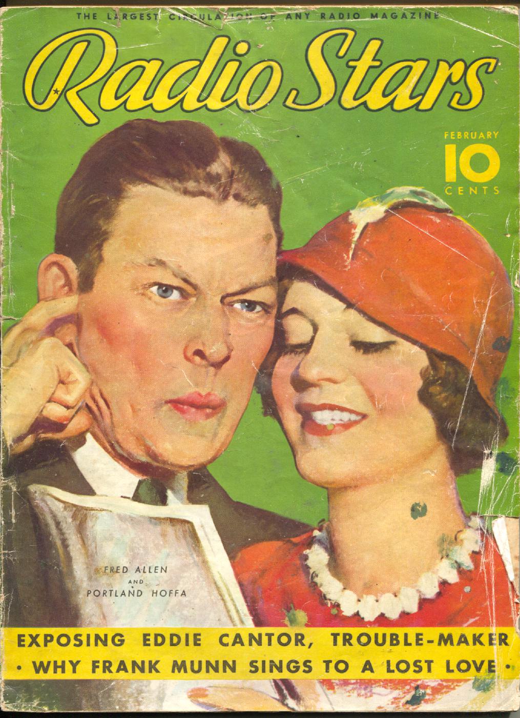 Radio Stars-Fred Allen-Portland Hoffa-Frank Munn-Peggy Wells-Eddie ...