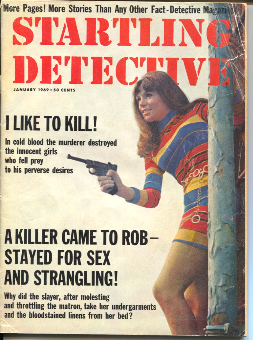 Startling Detective 4/1989-gun moll cover-lurid crime-exploitation-pulp ...