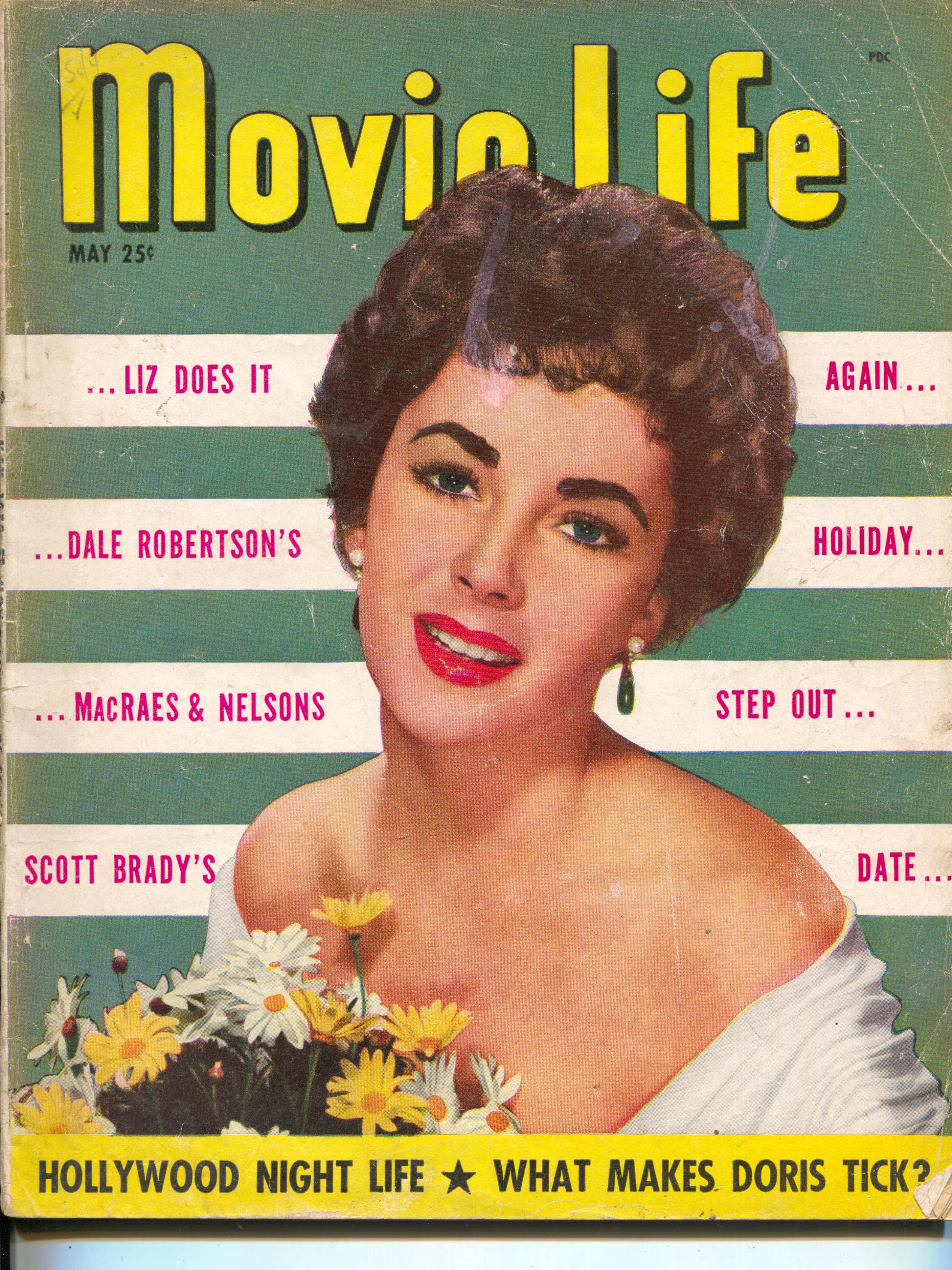 Movie Life-June Allyson-Debbie Reynolds-Liz Taylor-May-1952: (1972 ...