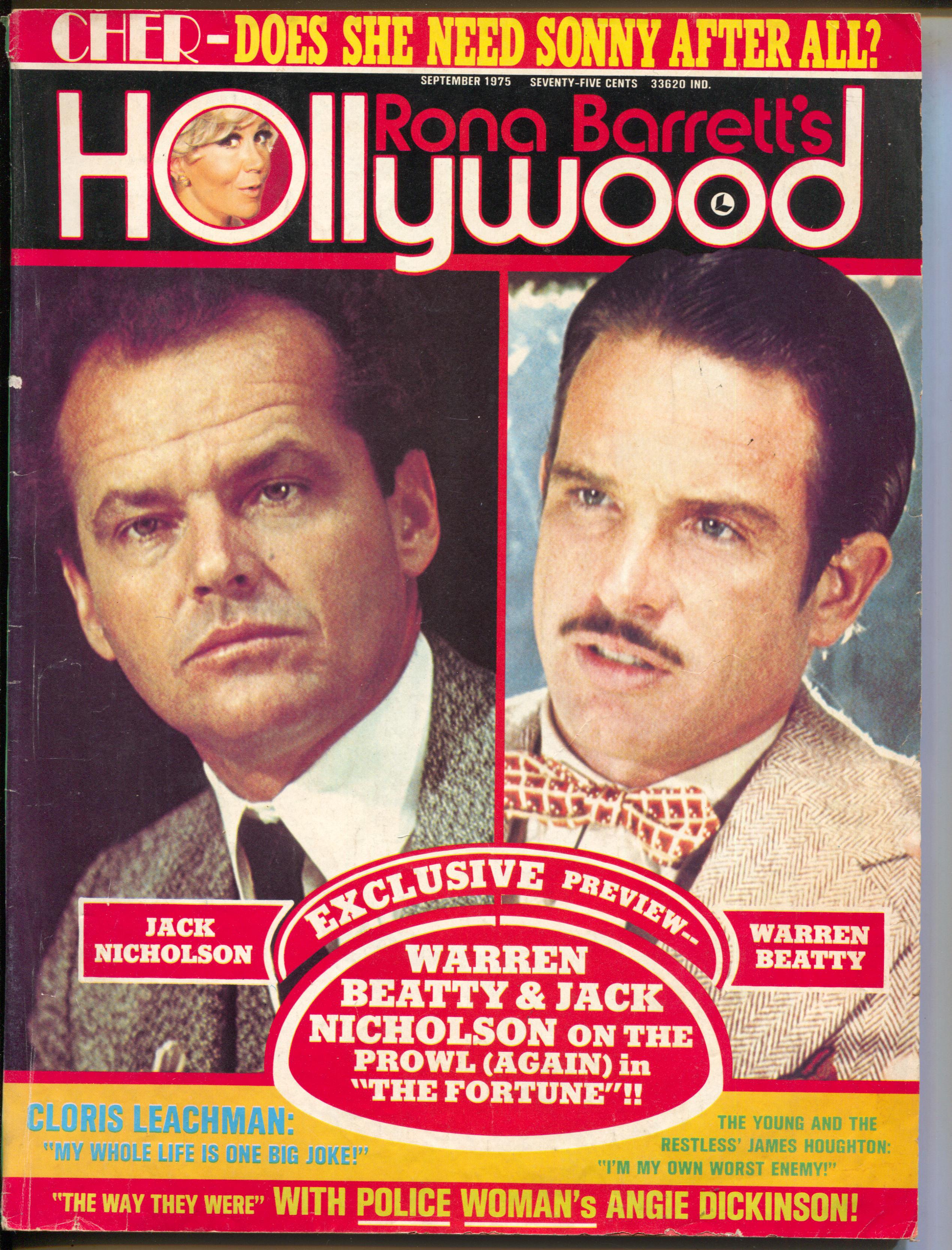 Rona Barrett's Hollywood-Jack Nicholson-Warren Beatty-Cloris Leachman ...